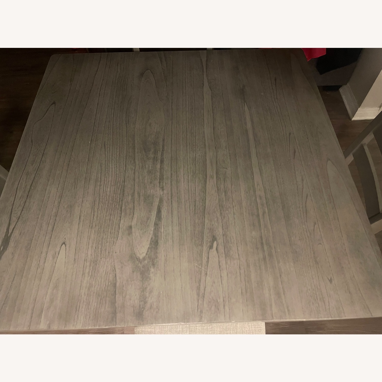 Modern Gray Dining Table with 4 Chairs - AptDeco