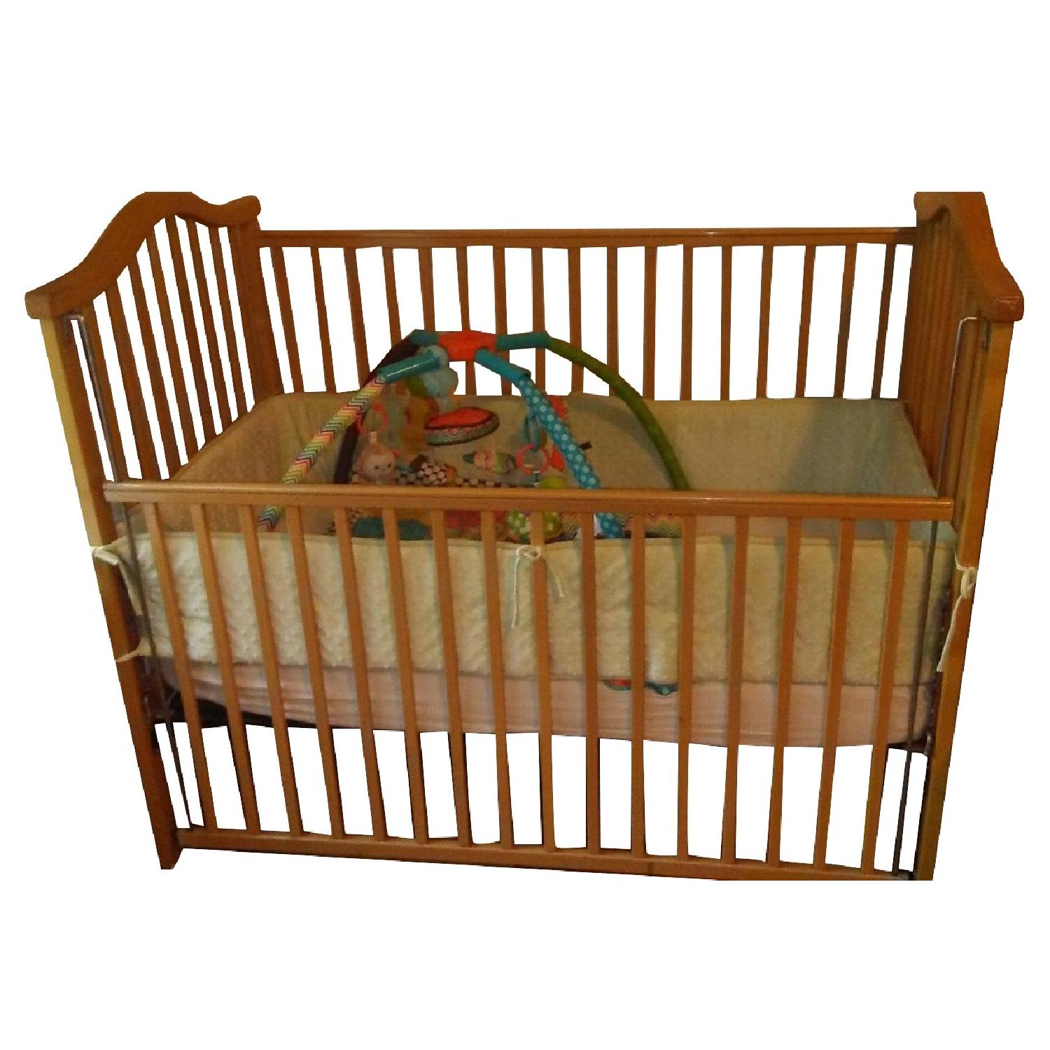 Wood Crib - AptDeco