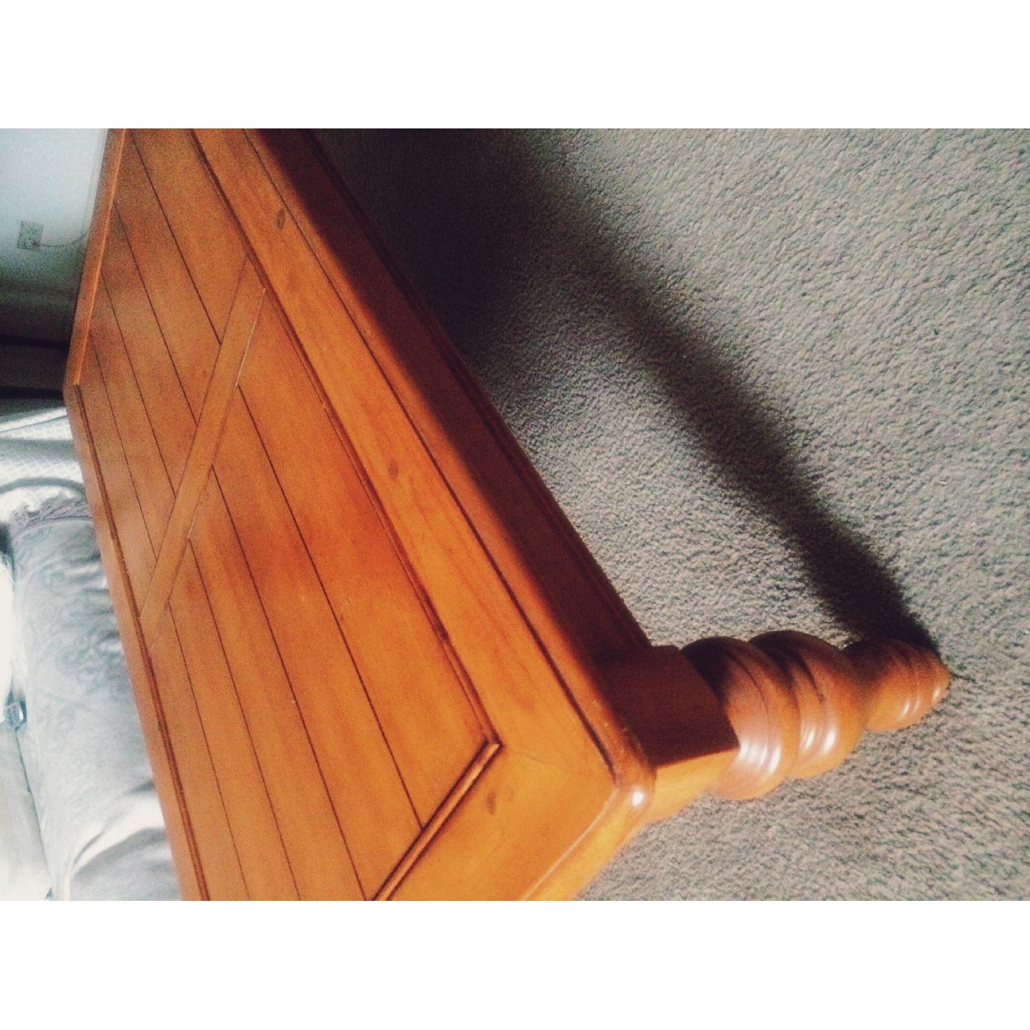 Butternut Wood Grain Coffee Table - AptDeco