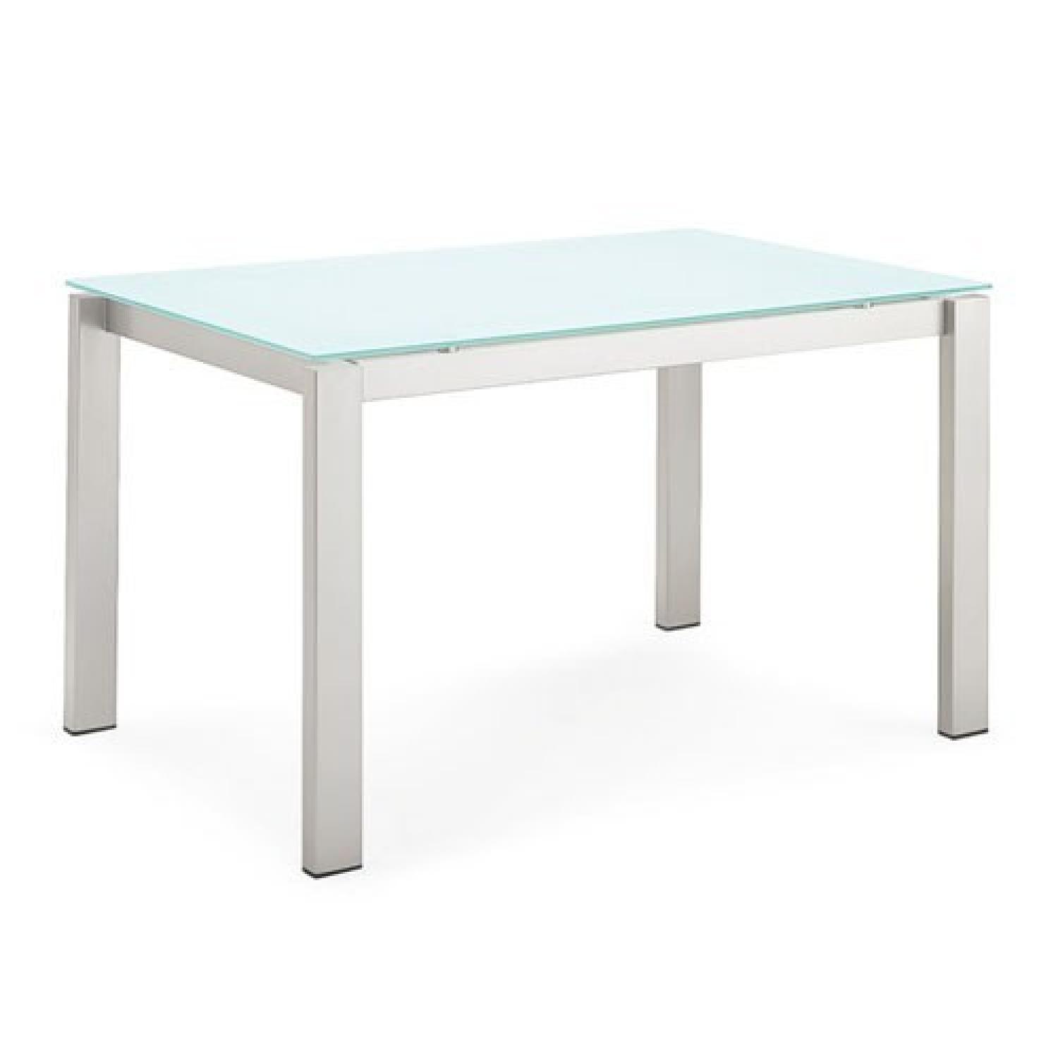 Calligaris Baron Extension Table with Metal Base - AptDeco