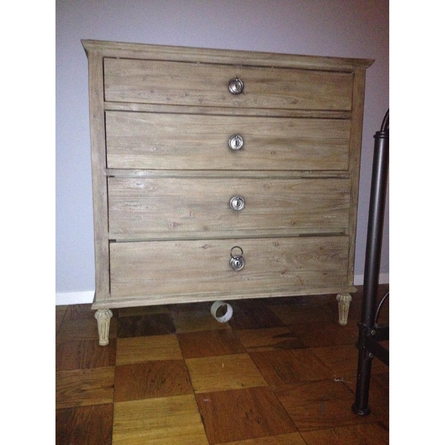 Restoration Hardware Maison Dresser/Chest in Antique Grey Finish - AptDeco