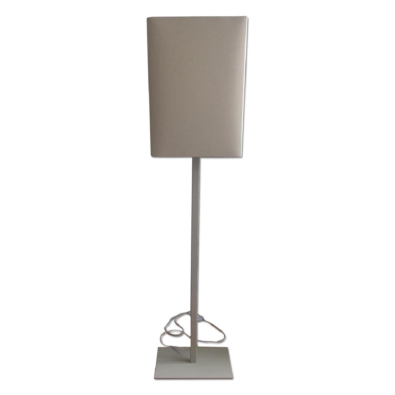 CB2 Rectangular Shade Floor Lamp - AptDeco