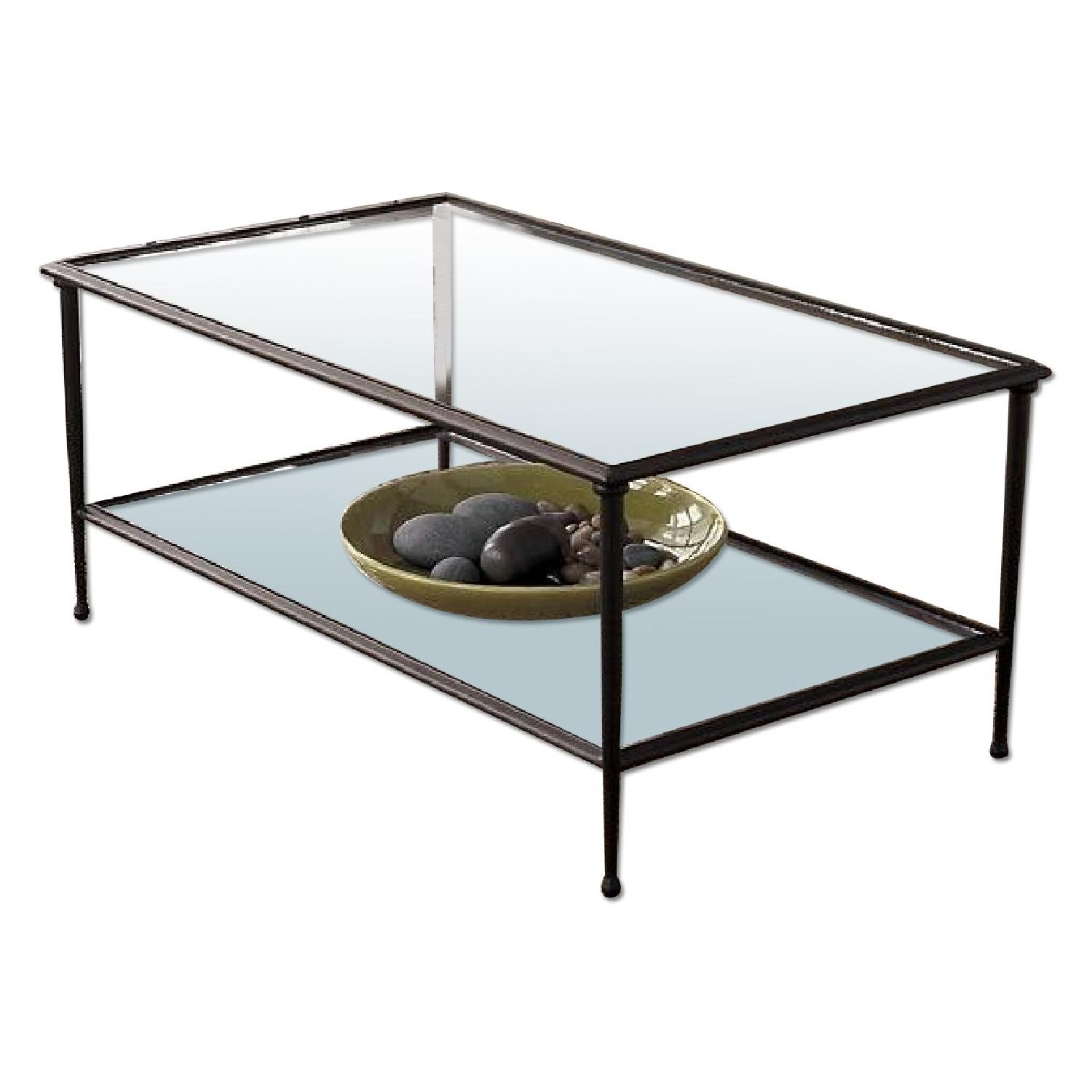 Crate & Barrel Pia Coffee + Side + Console Tables - AptDeco