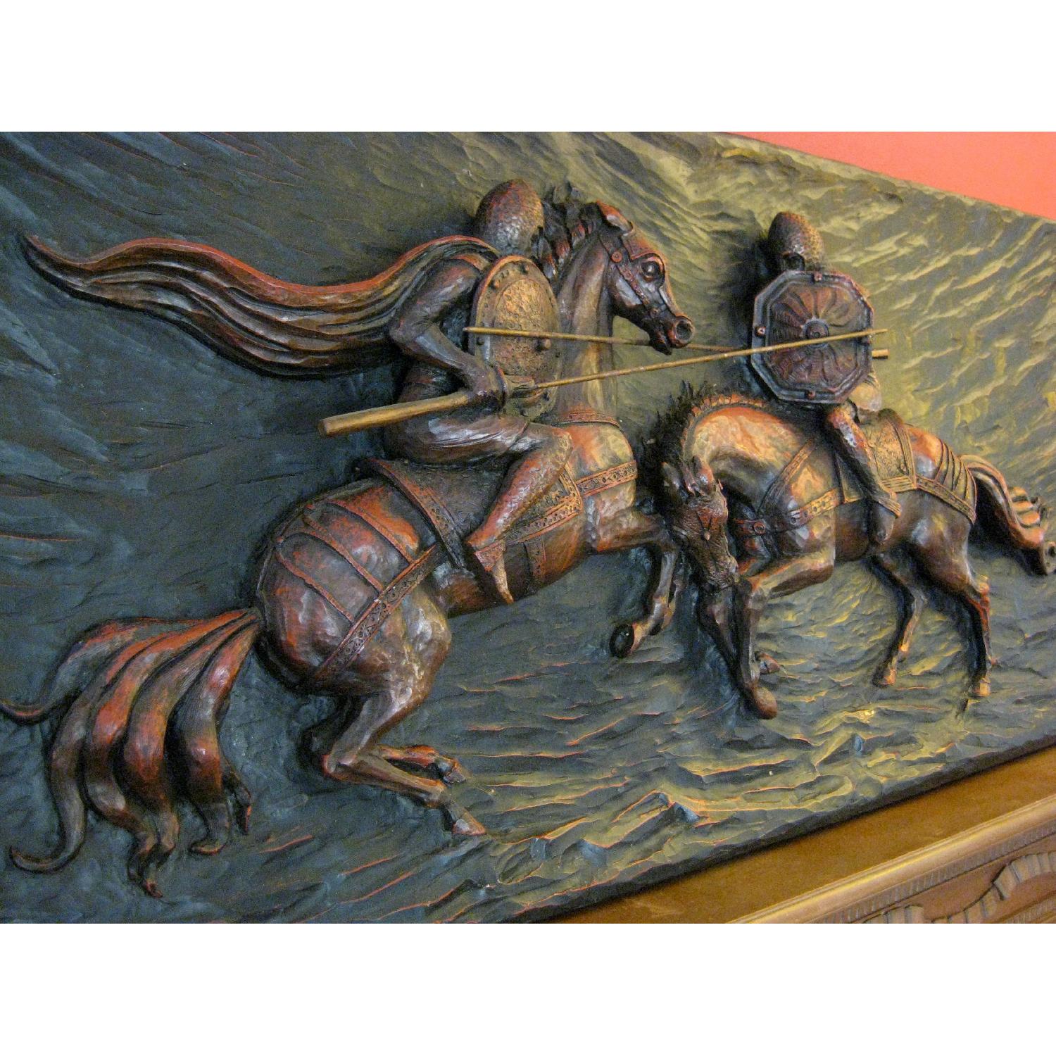 Finesse Originals Vintage Jousting Knights Wall Art - AptDeco