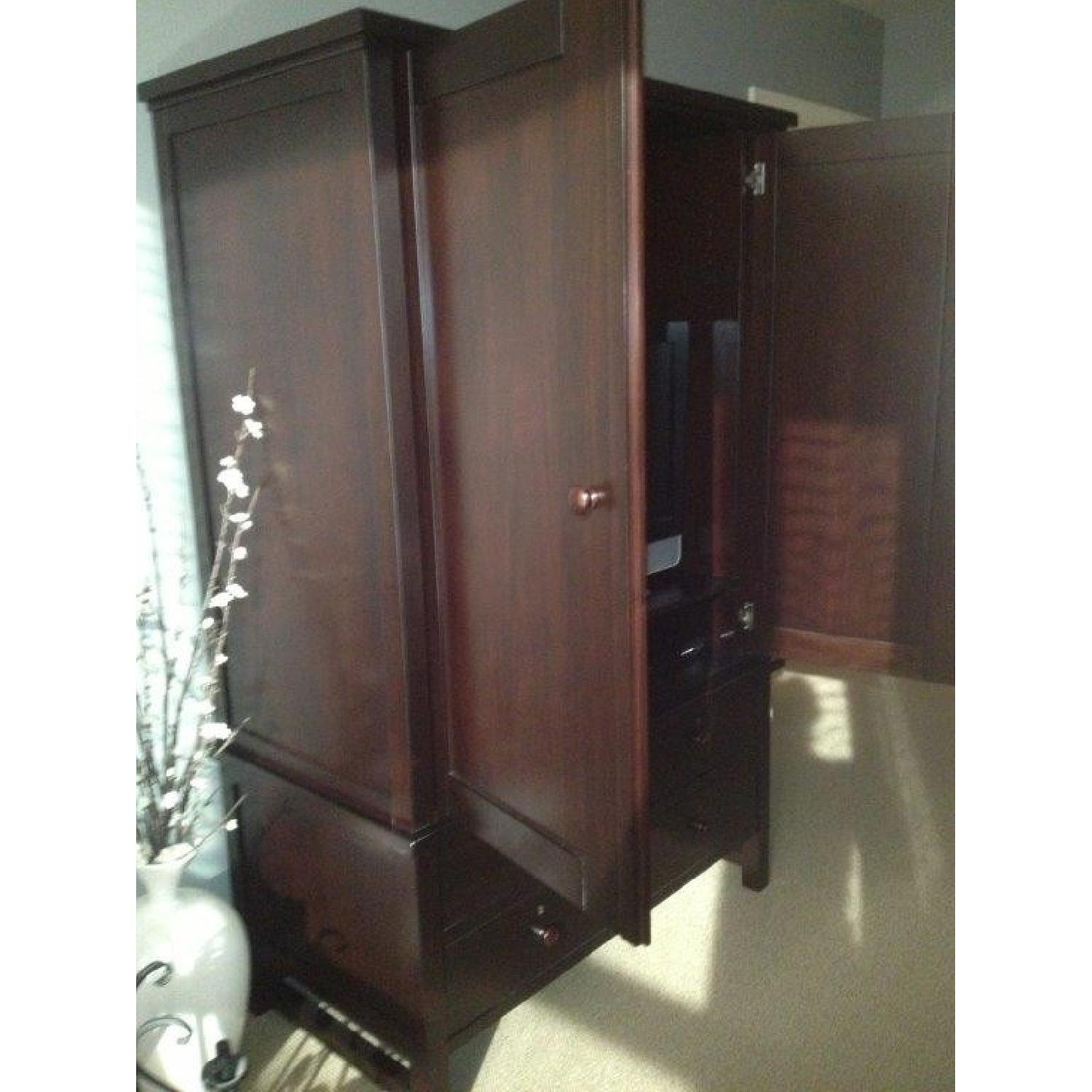 Pottery Barn Farmhouse Collection Armoire - AptDeco