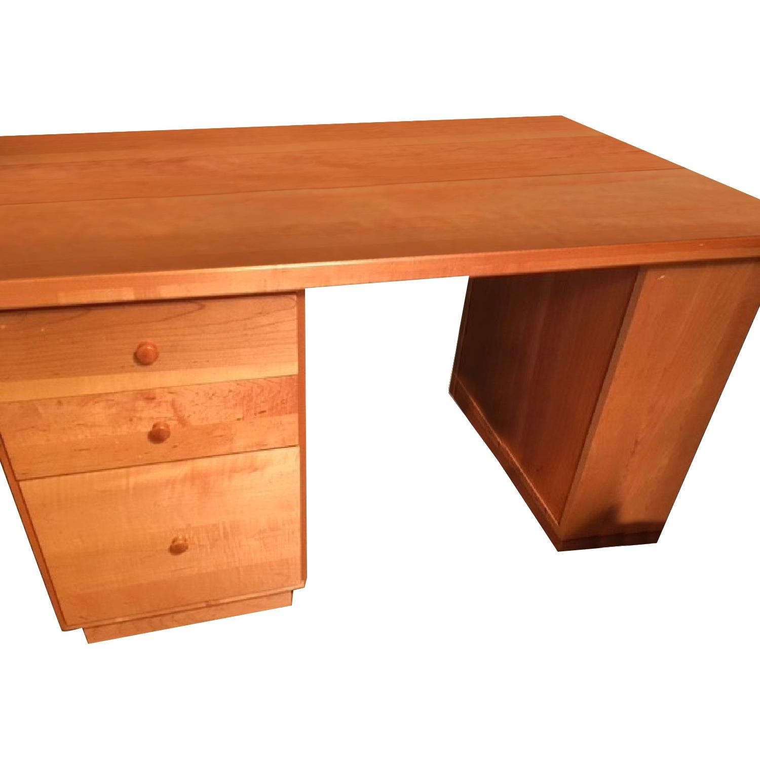 Oak Student Desk - AptDeco