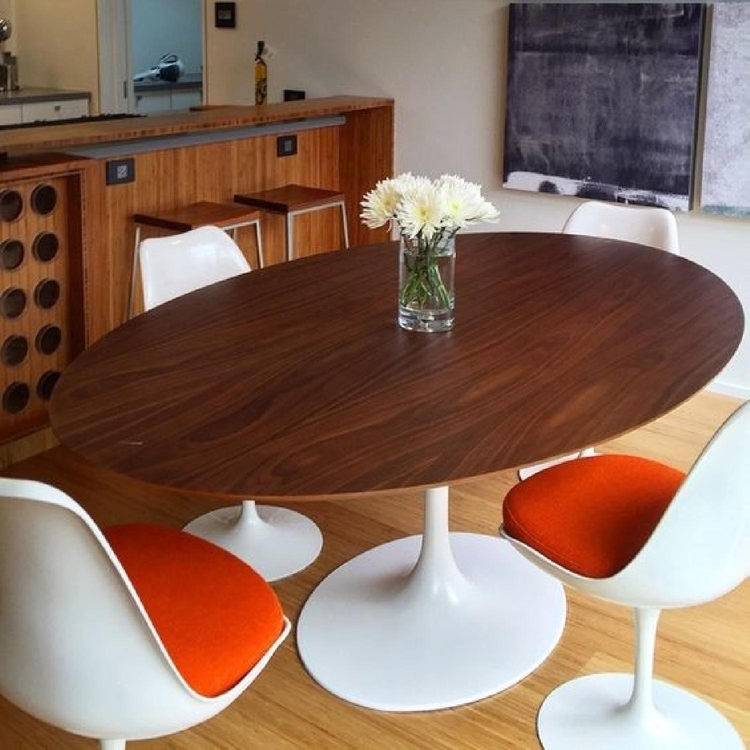 Mad Men Collection Fiberglass Tulip Table - AptDeco