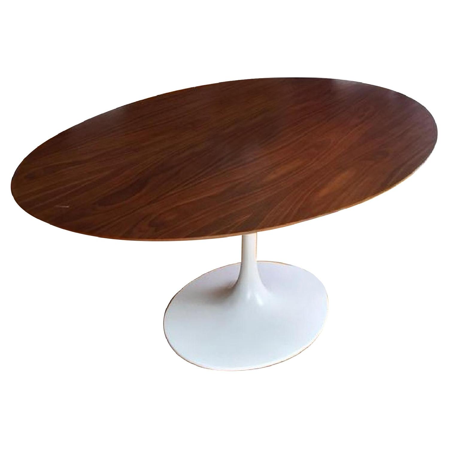 Mad Men Collection Fiberglass Tulip Table - AptDeco