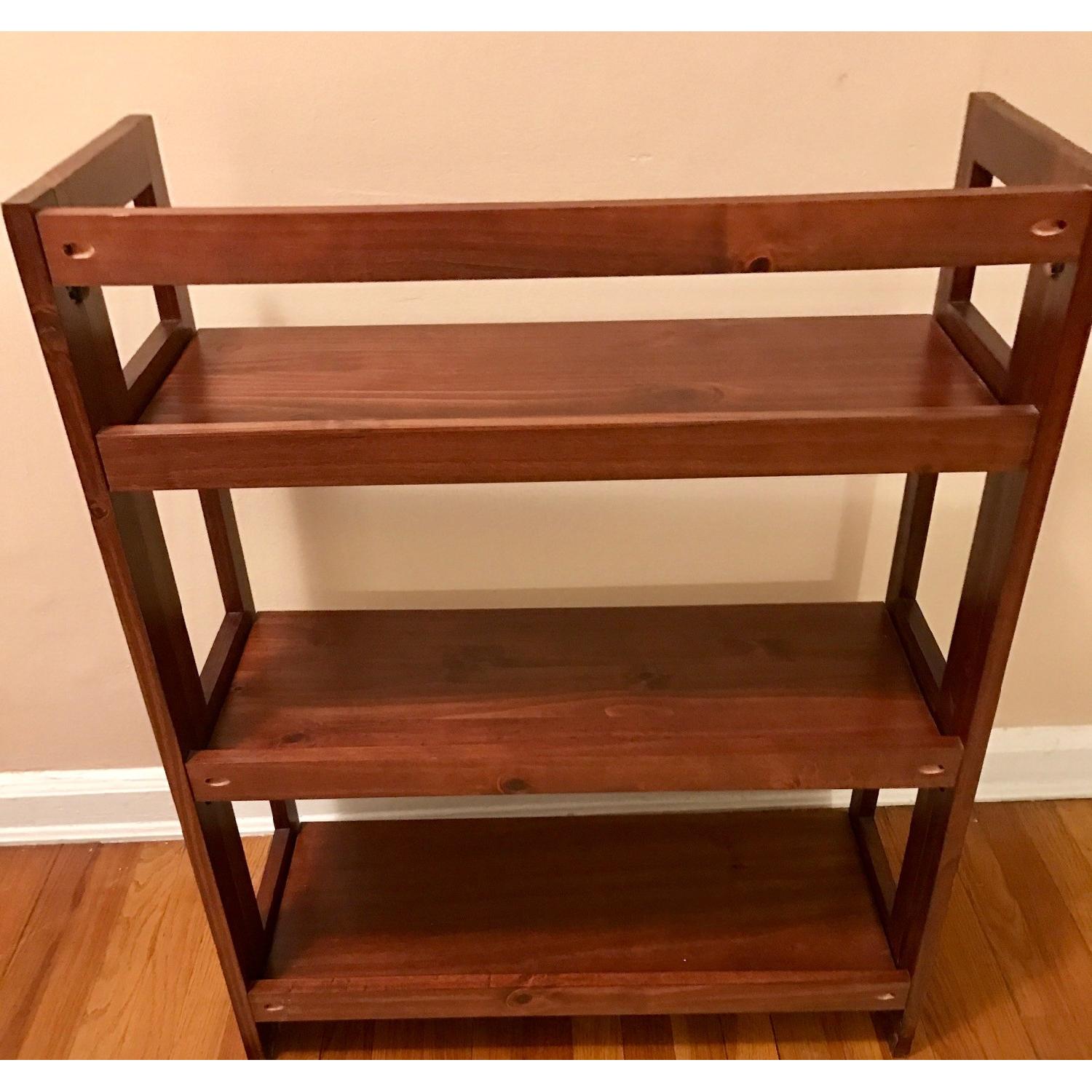 Pier 1 Flip Flop Folding Bookcase - AptDeco
