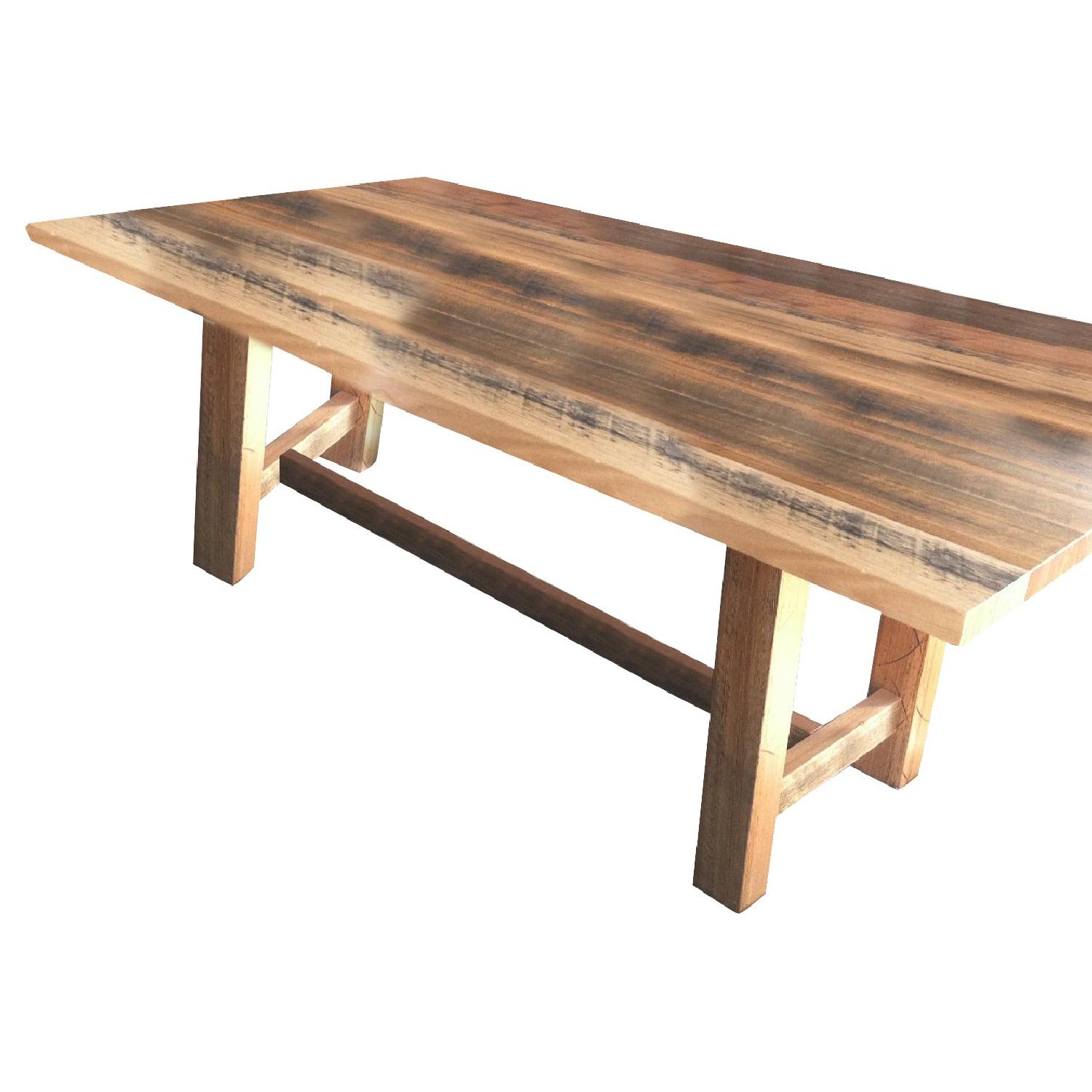 Australian Spotted Gum Dining Table - AptDeco