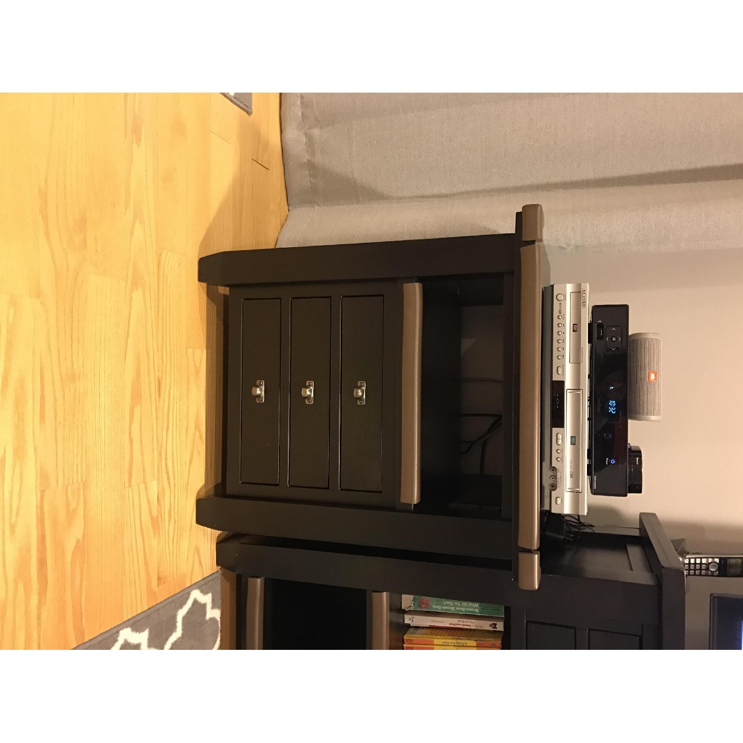 Pottery Barn Back Side Table - AptDeco