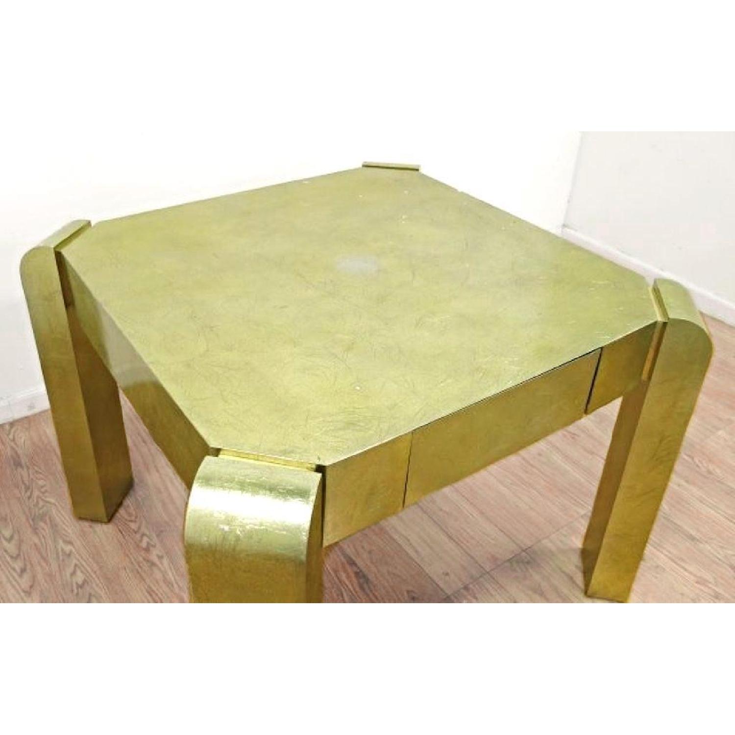 Karl Springer Mid Century Modern Game/Center Table - AptDeco