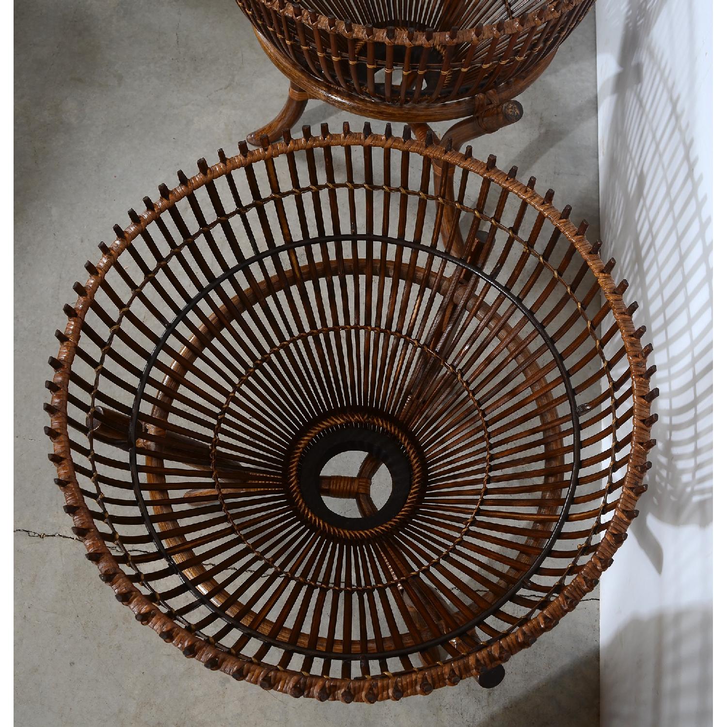 Franco Albini Mid Century Modern Fish Trap Tables - AptDeco