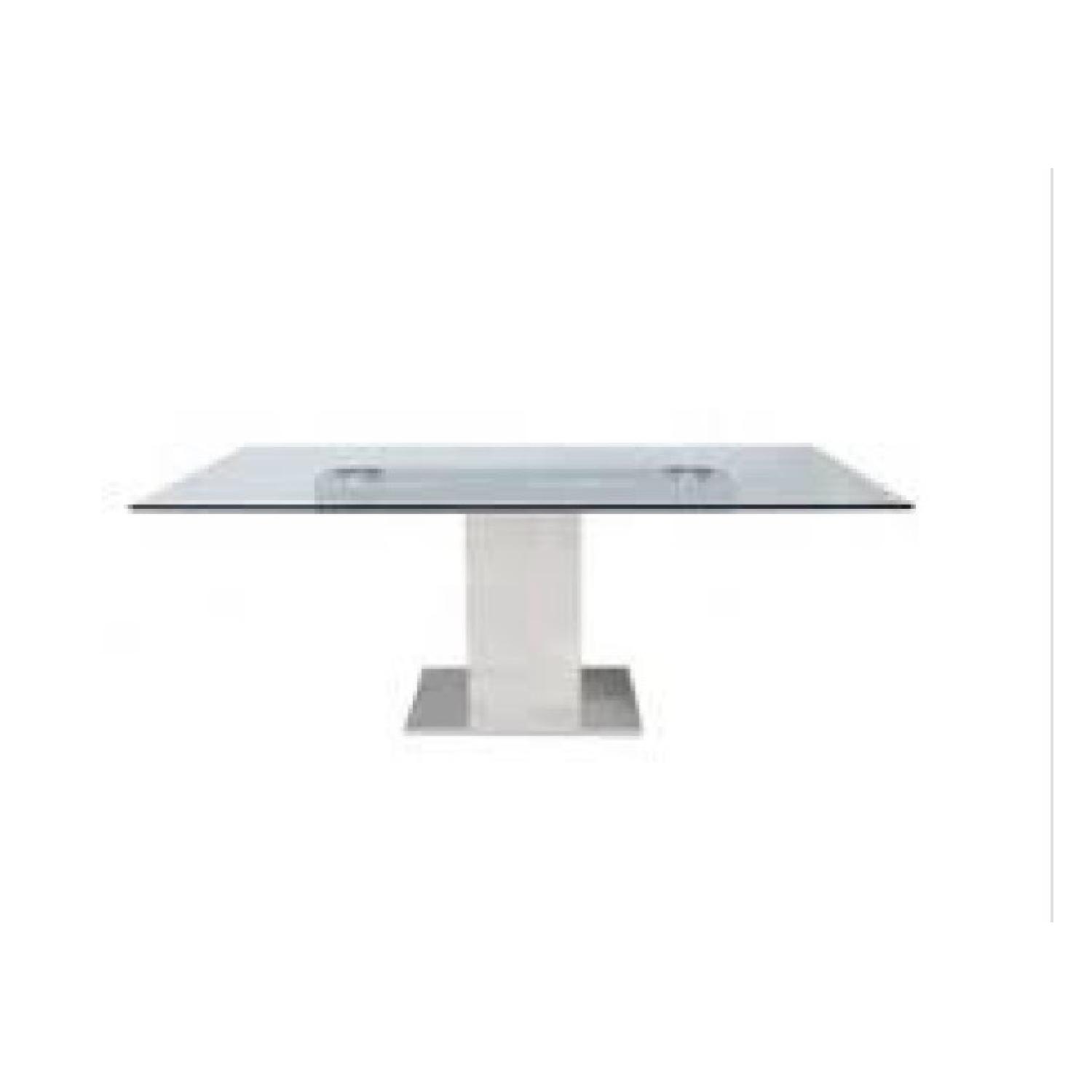 Modani Glass Table - AptDeco