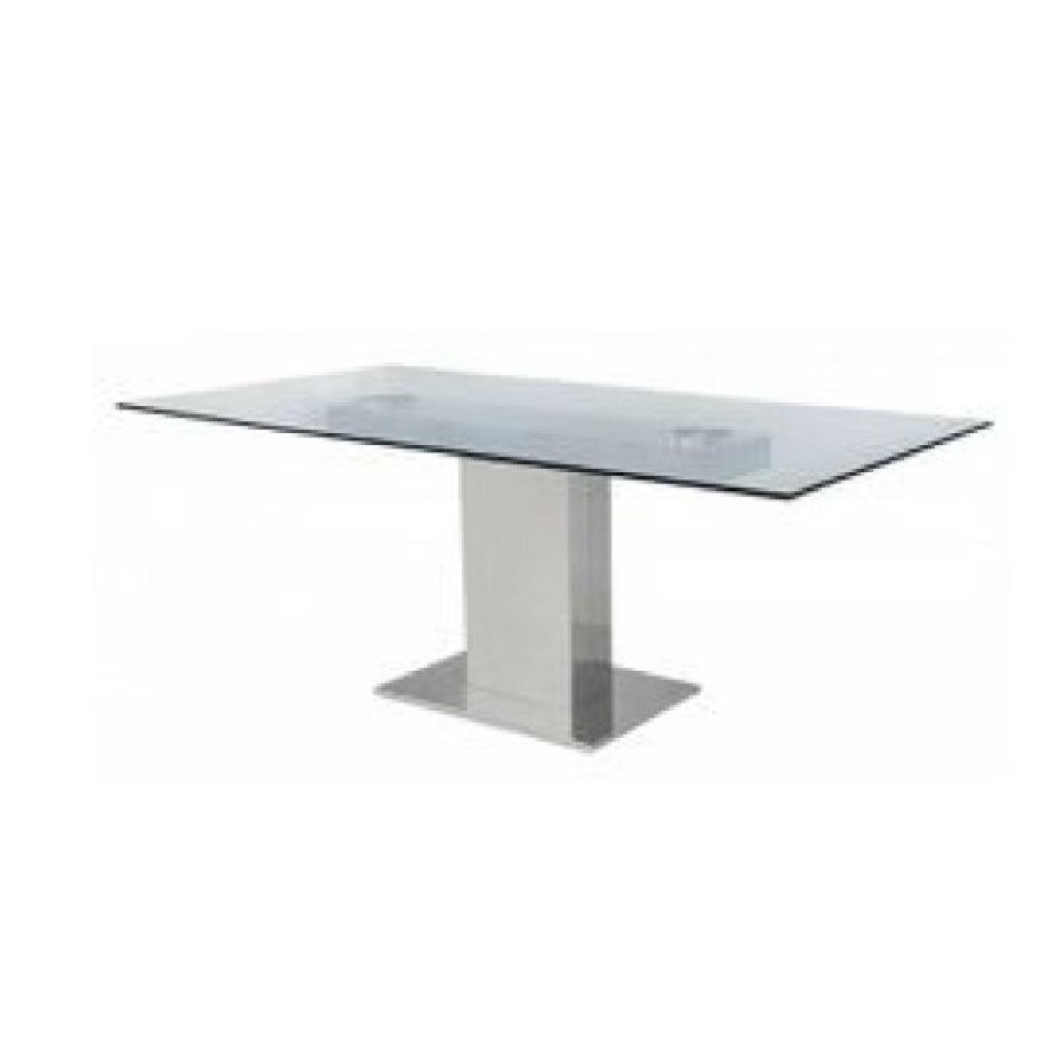 Modani Glass Table - AptDeco