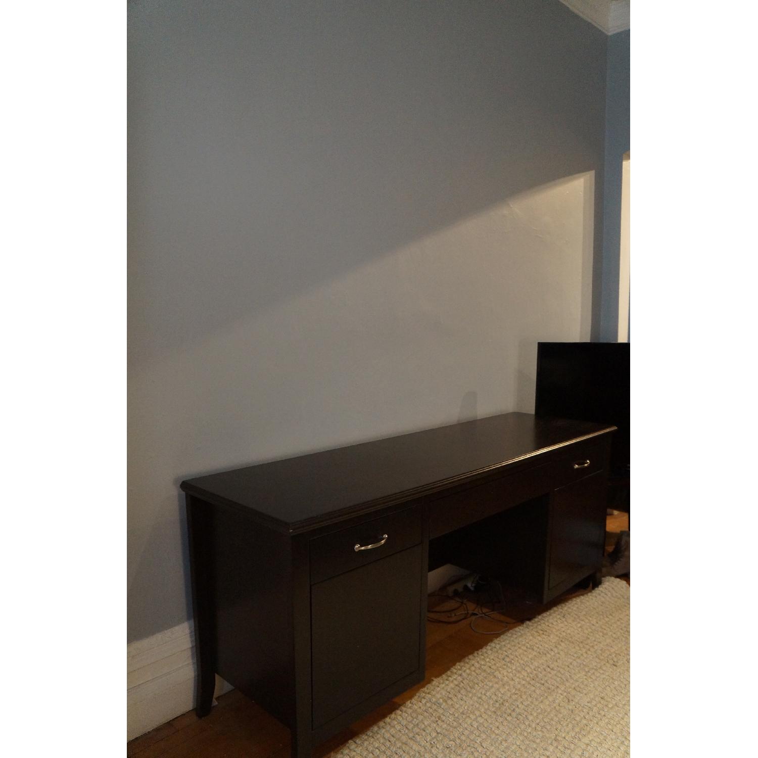 Handcrafted Chestnut Desk - AptDeco