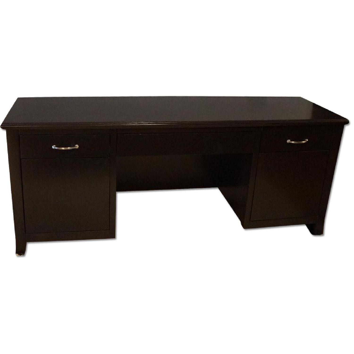 Handcrafted Chestnut Desk - AptDeco