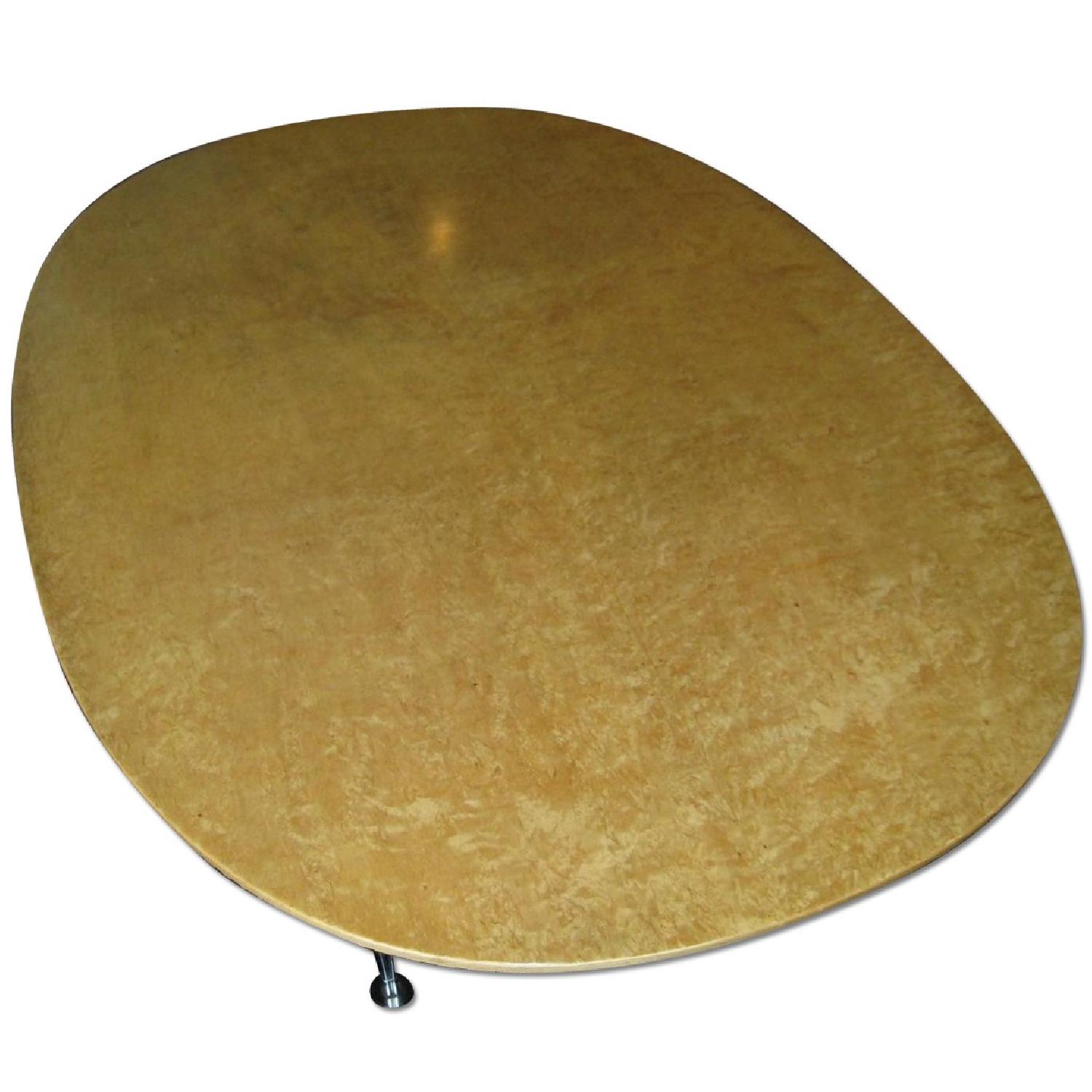 Danish MidCentury Modern Super Ellipse Table - AptDeco