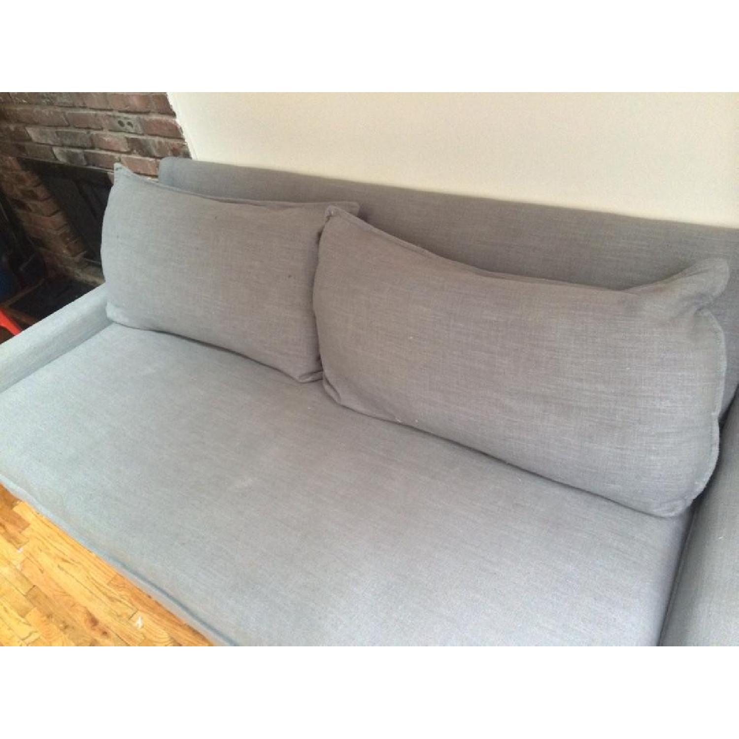 West Elm Down-Filled Sofa - AptDeco