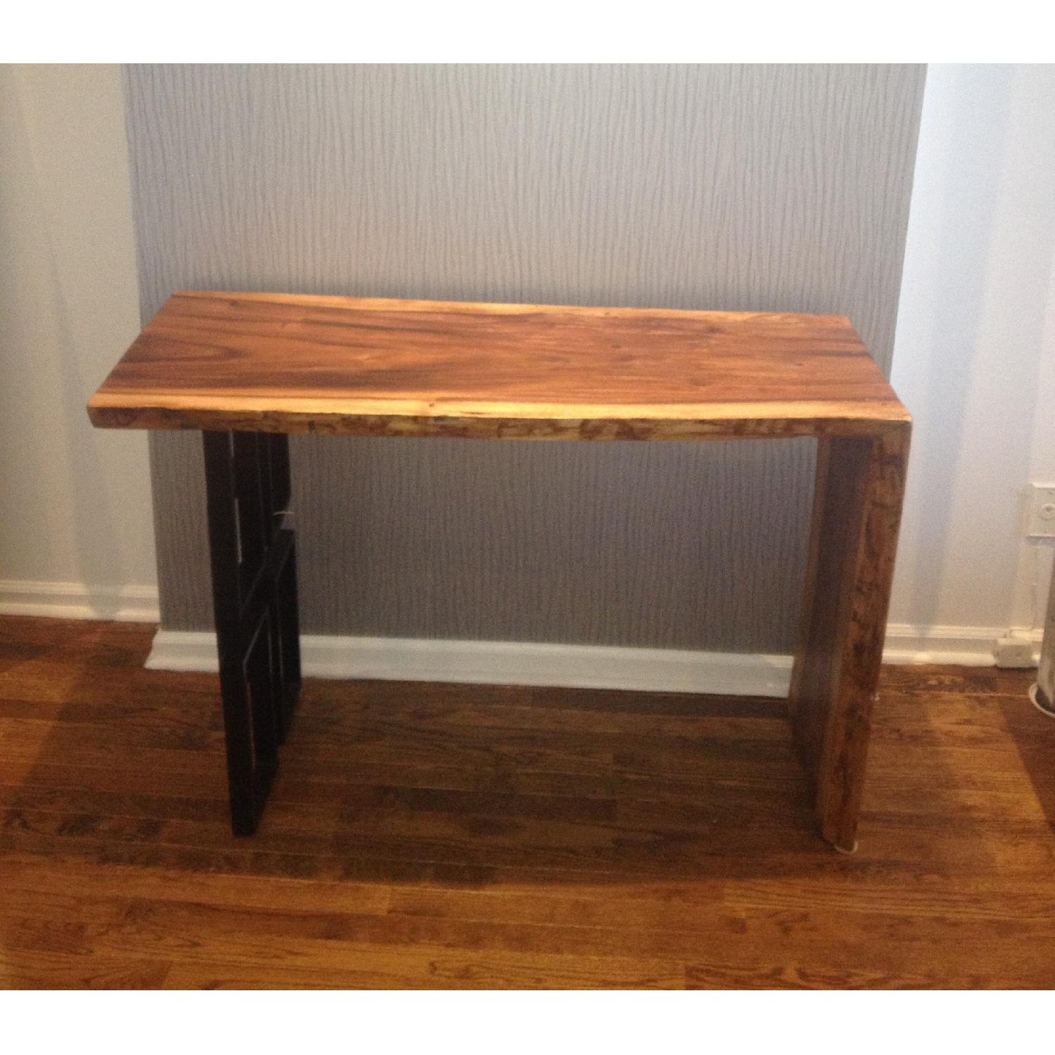 Jeffan Industrial Rustic Console Table/Desk - AptDeco
