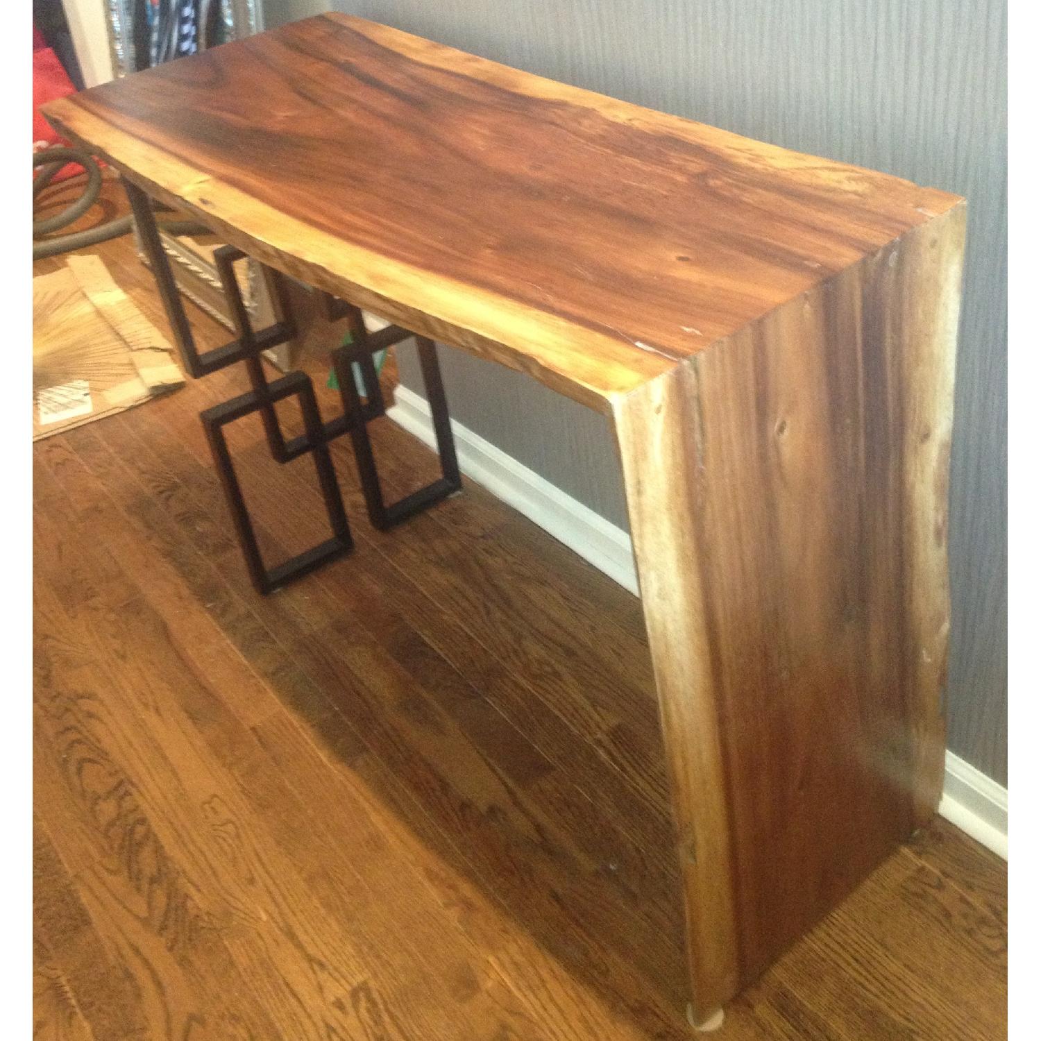 Jeffan Industrial Rustic Console Table/Desk - AptDeco