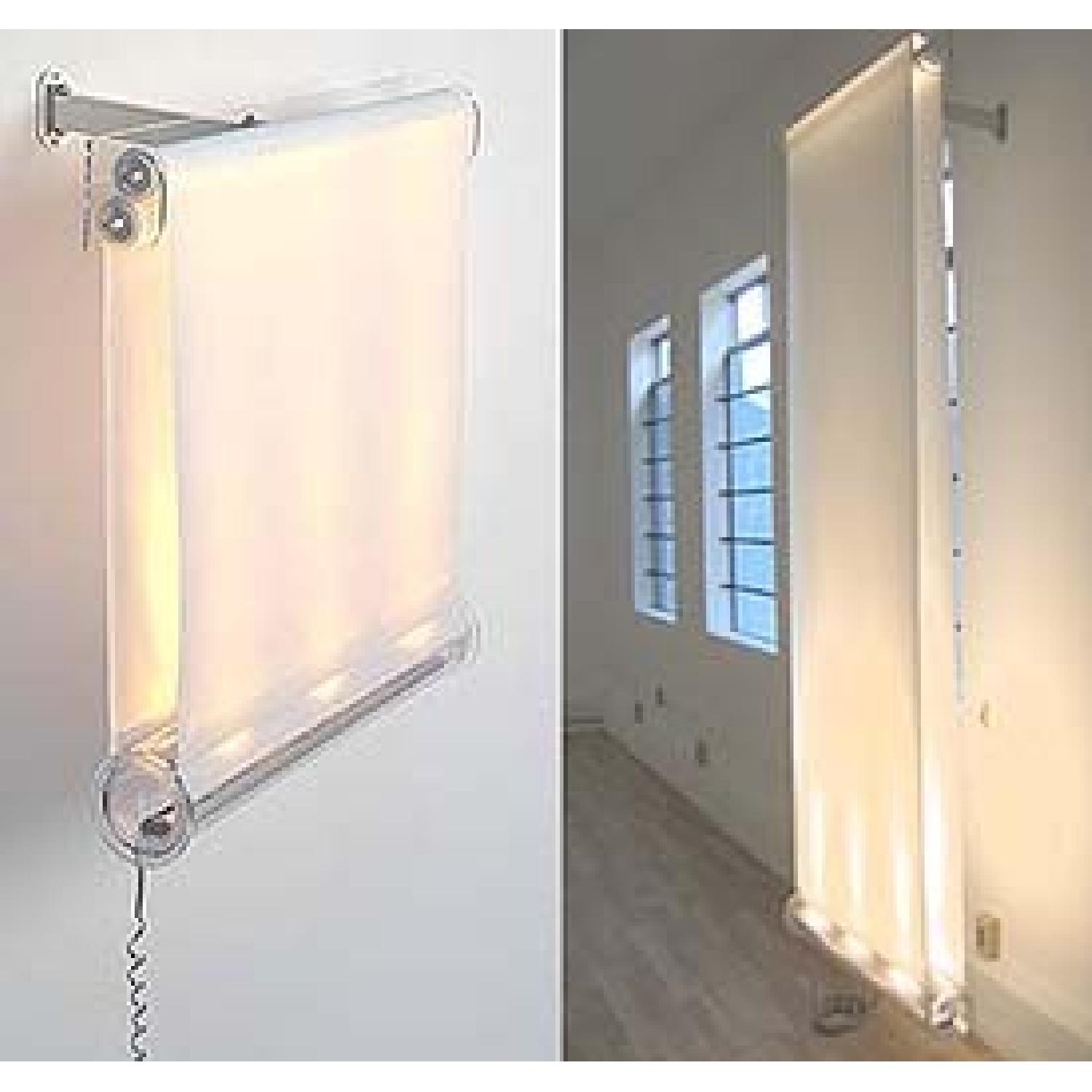 Pablo Pardo Designs Ventana Wall/Ceiling Mountable Retractable Curtain ...