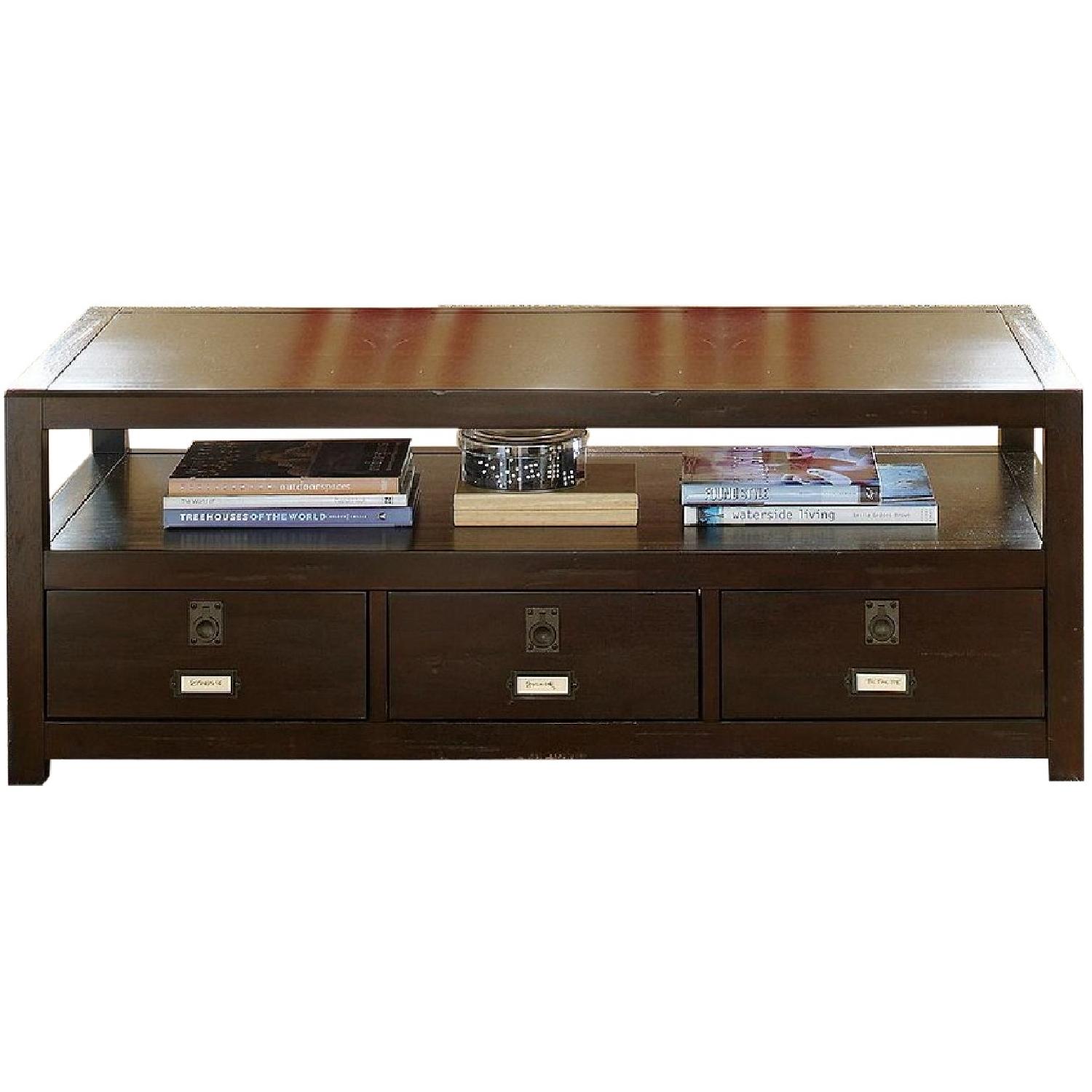 Pottery Barn Rhys Coffee Table - AptDeco