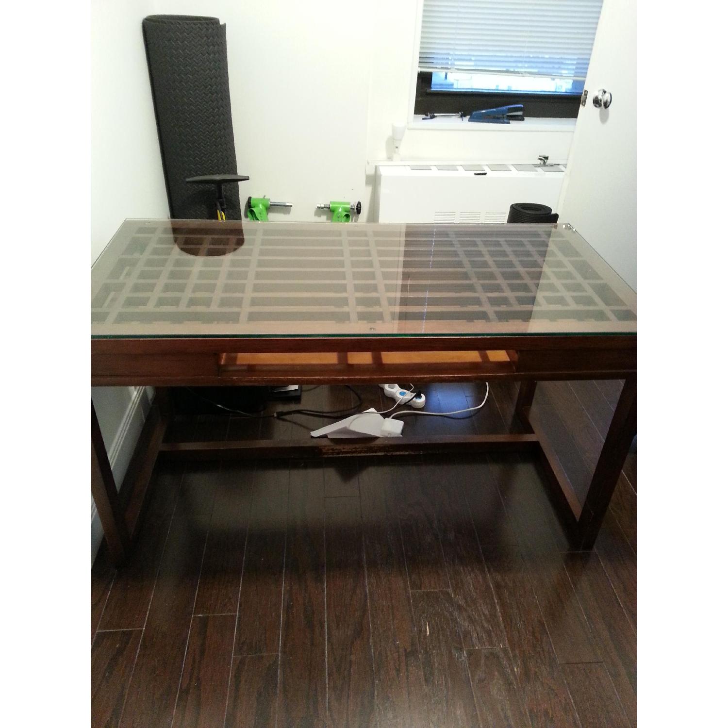 Crate & Barrel Reveal Desk - AptDeco