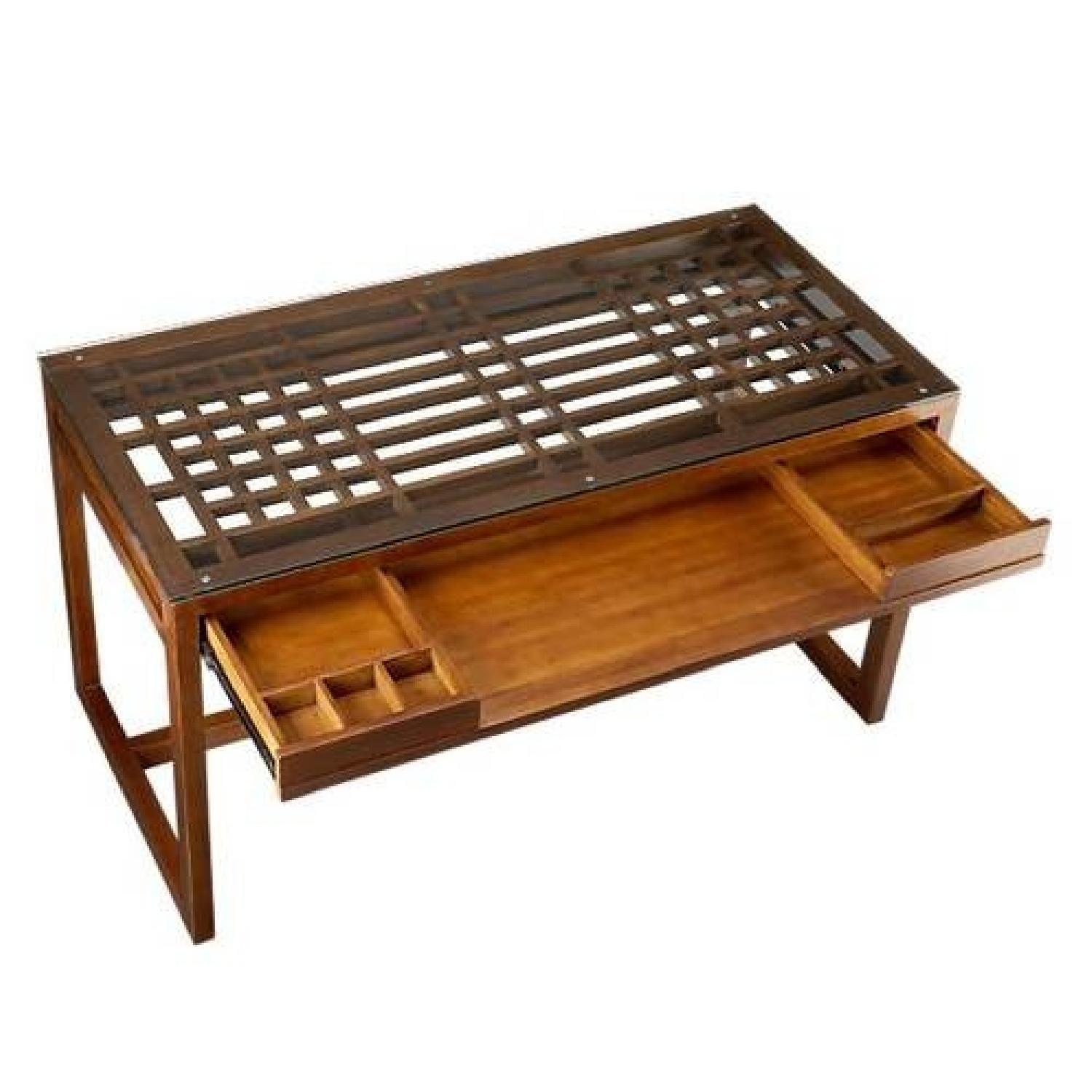 Crate & Barrel Reveal Desk - AptDeco