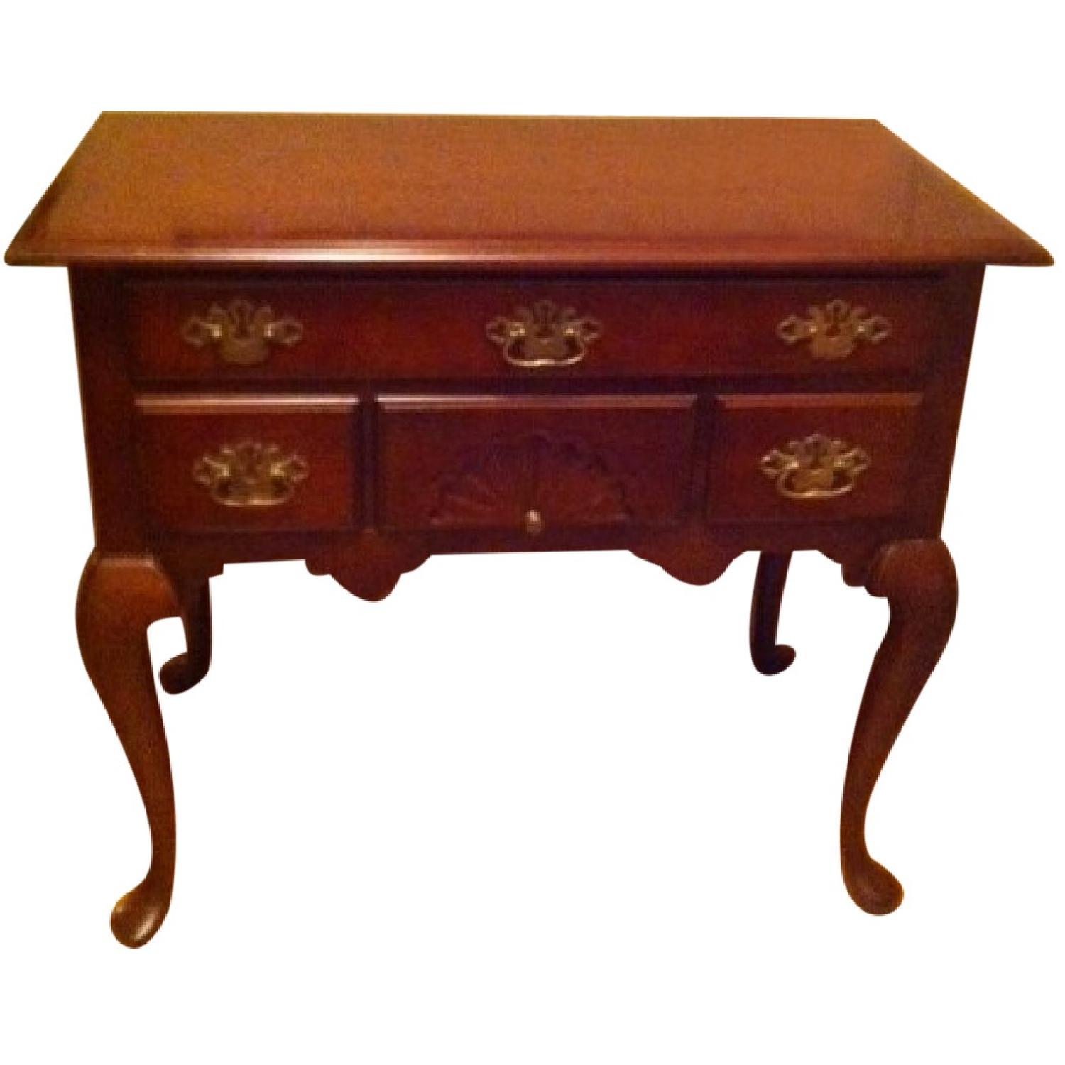 Bombay Emporium Queen Anne Style Repro Desk - AptDeco