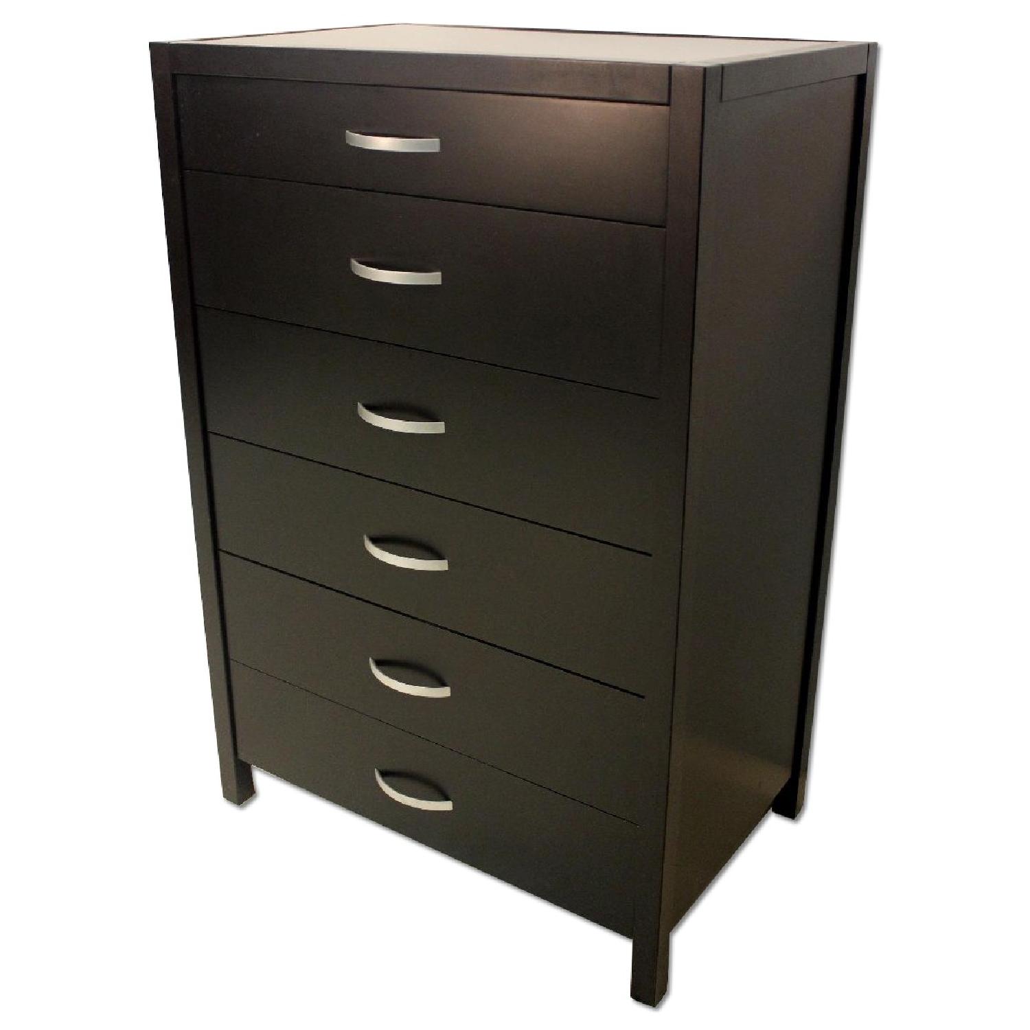 Solid and Basic Black Dresser - AptDeco