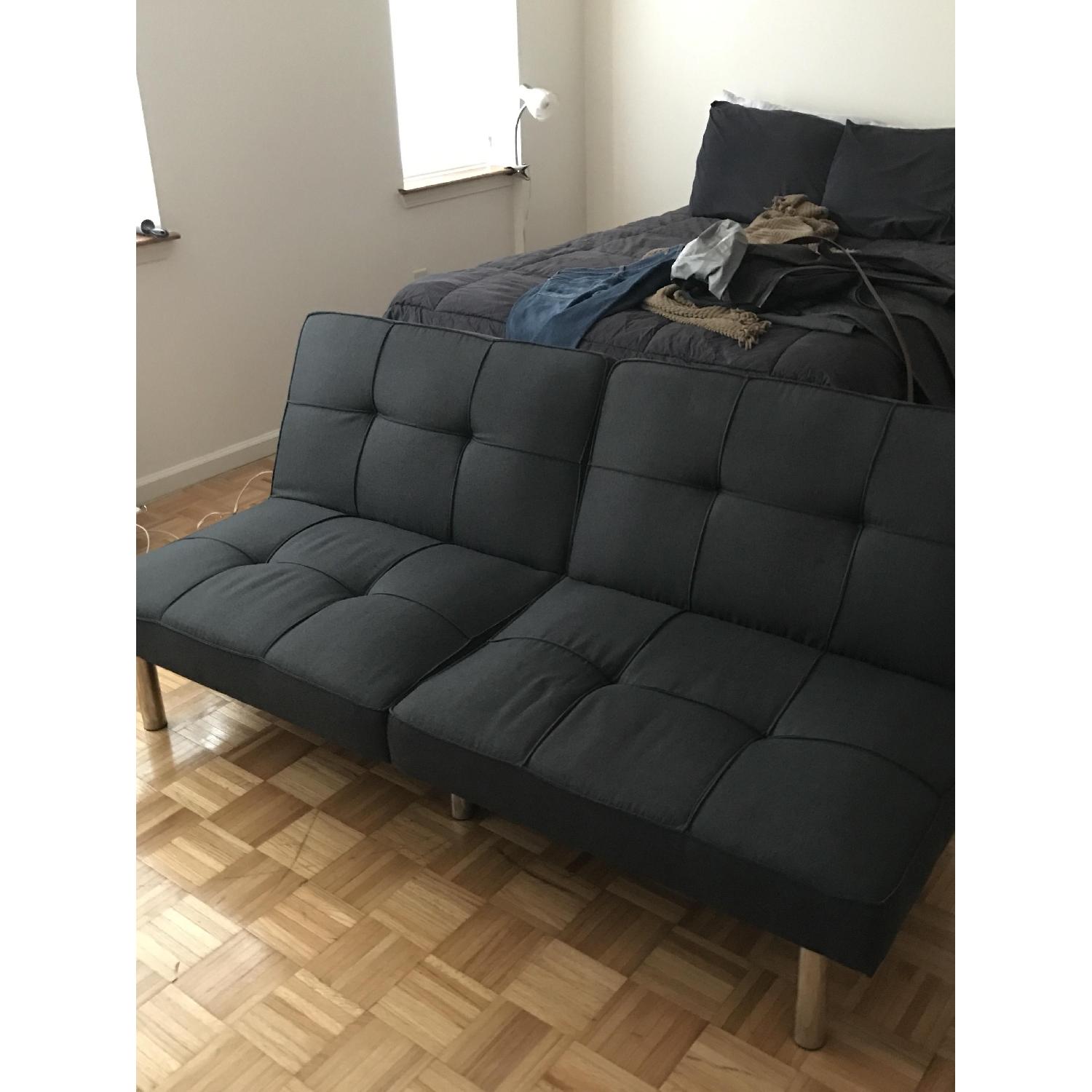 Room Essentials Grey Futon - AptDeco