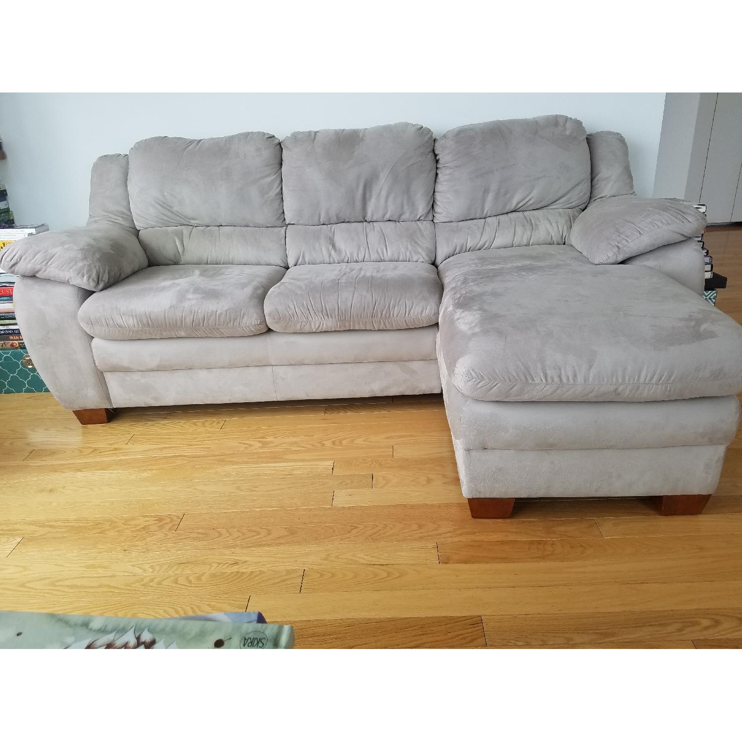 Jennifer Convertibles Sectional Sofa - AptDeco