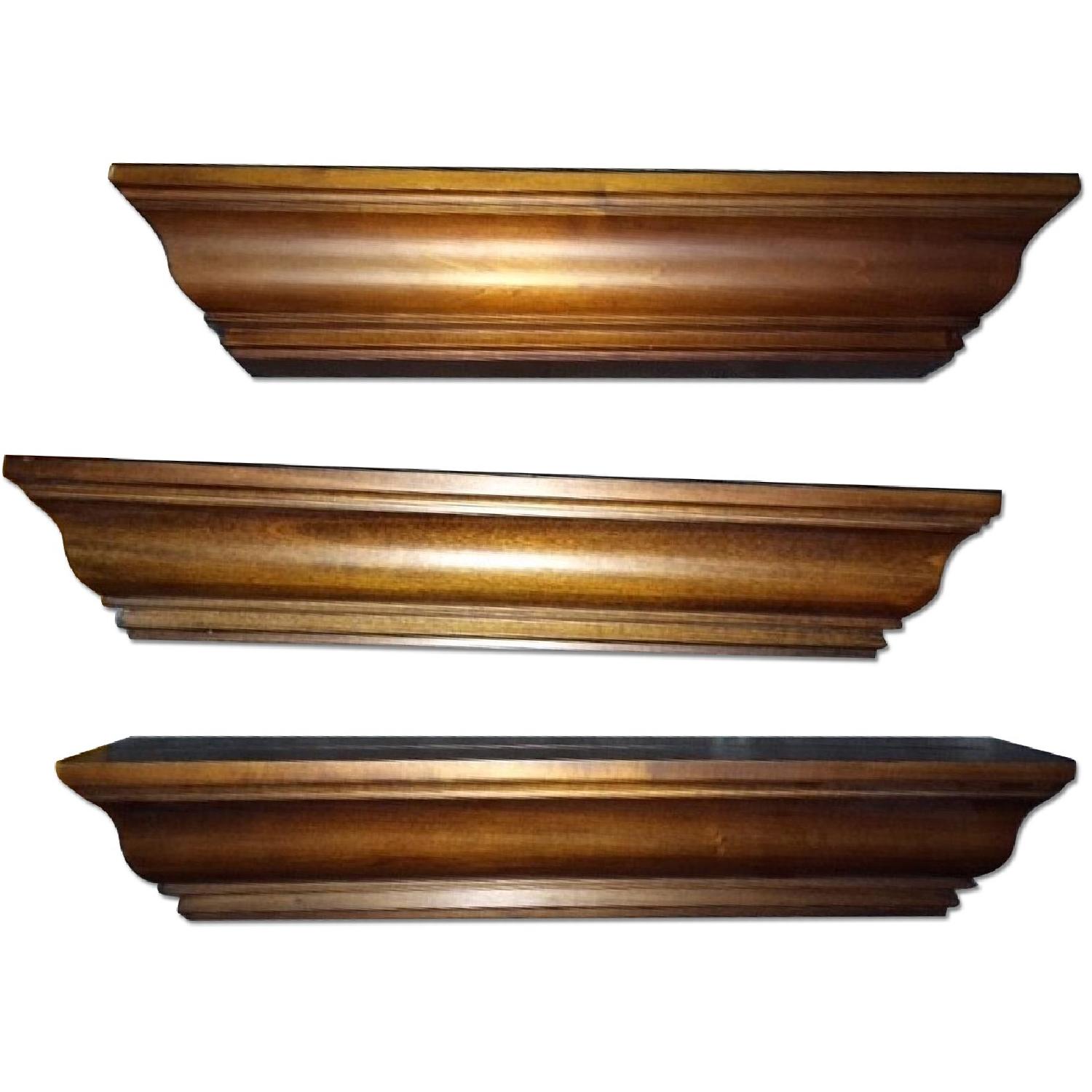 Pottery Barn Crown Molding Ledges - AptDeco