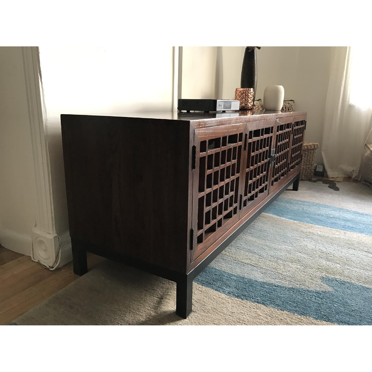 Room Board Walnut Tv Console Aptdeco