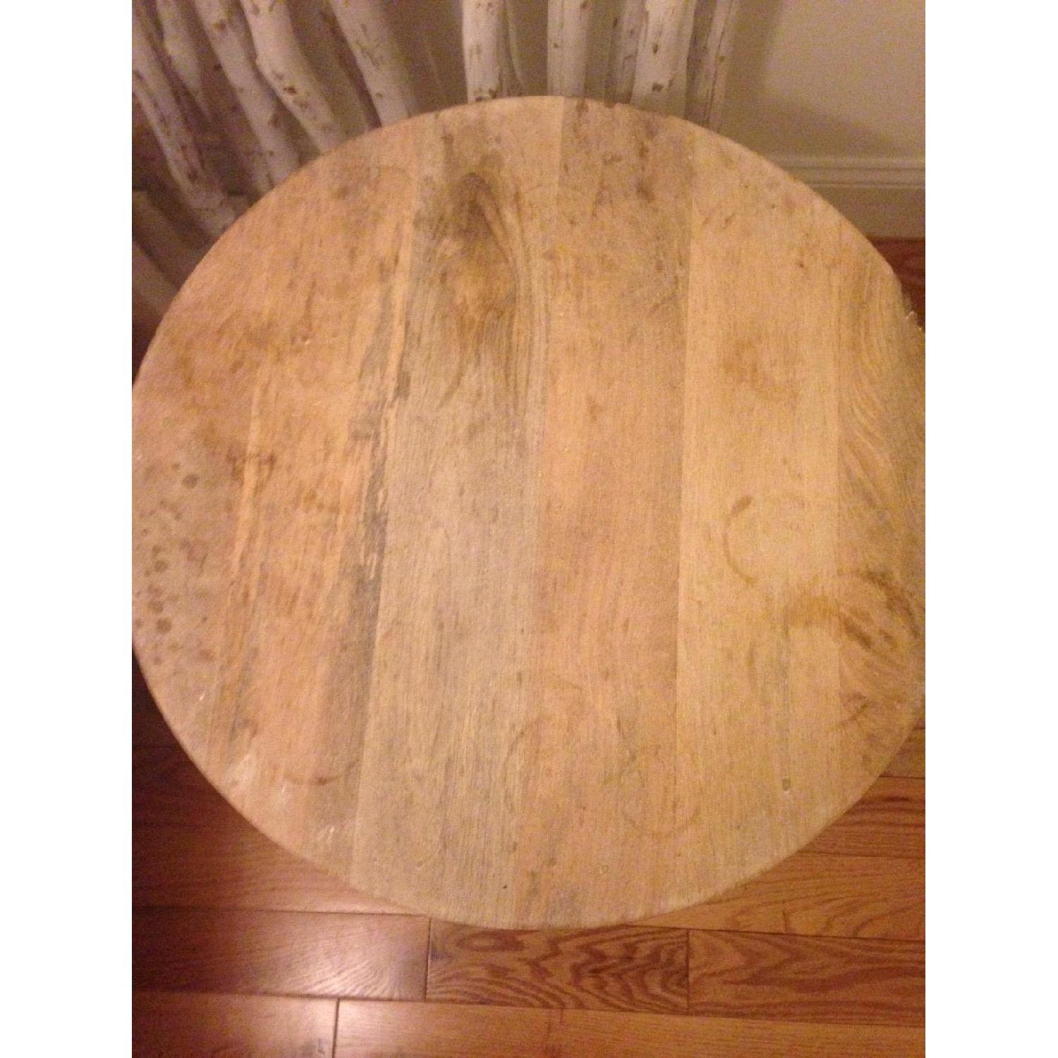 Anthropologie Betania Hourglass Side Table - AptDeco