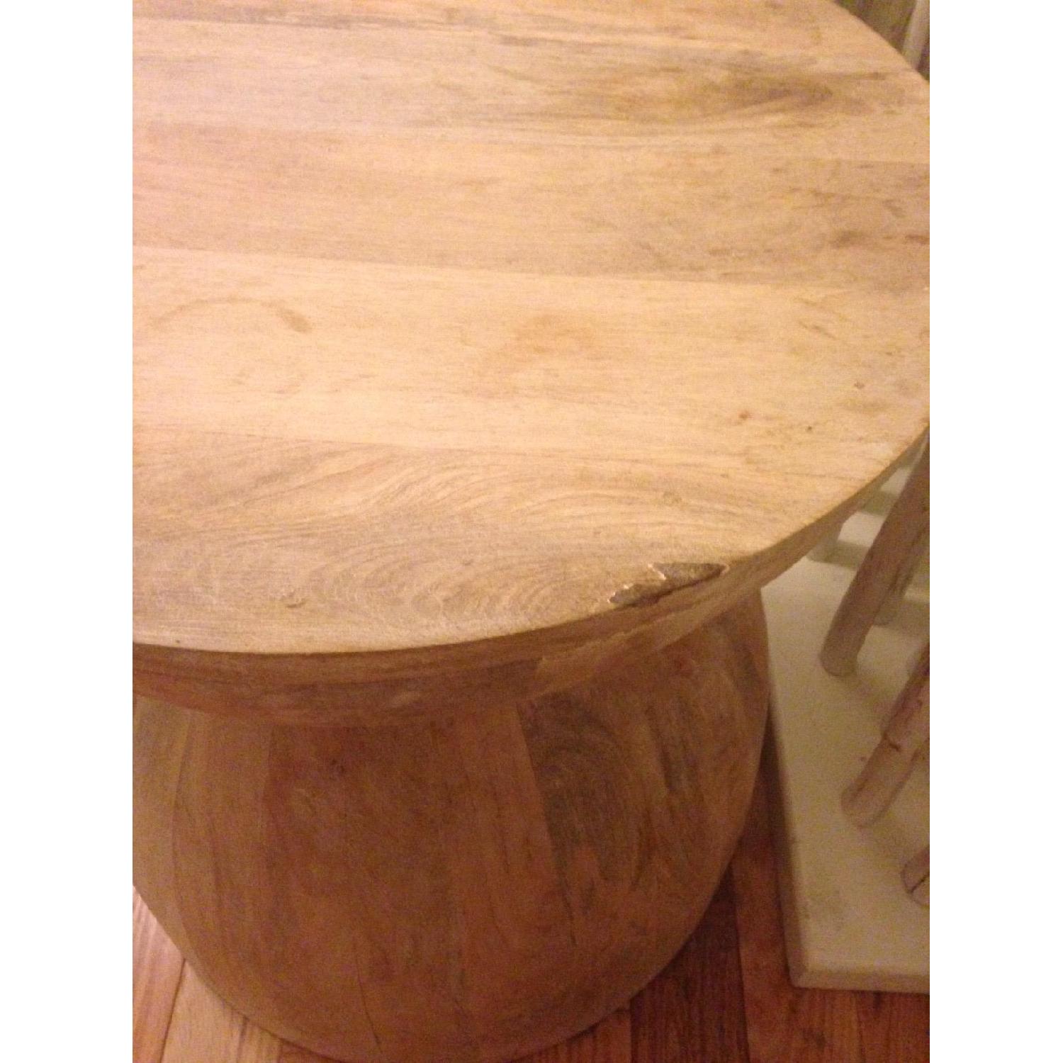 Anthropologie Betania Hourglass Side Table - AptDeco