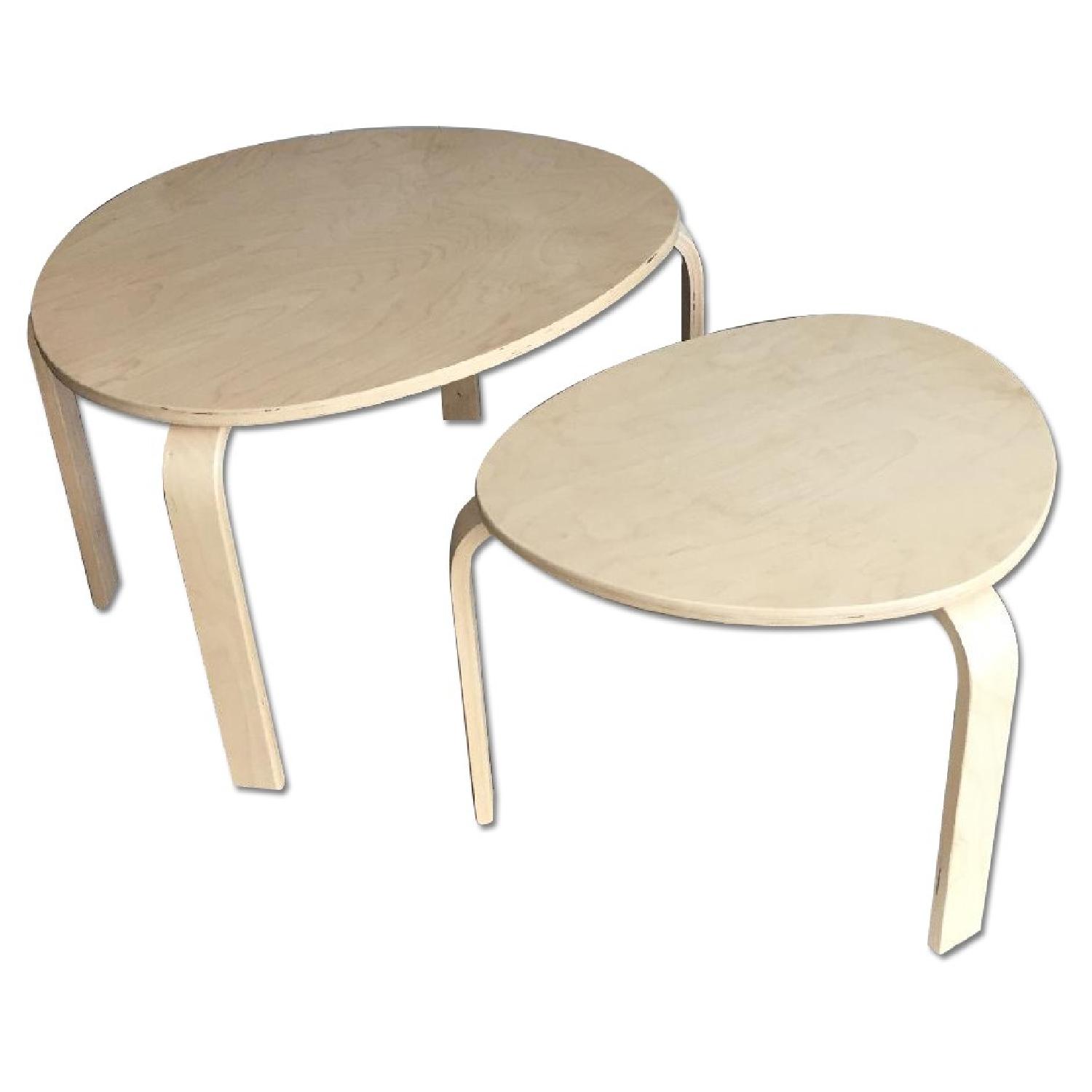 Ikea Svalsta Nesting Coffee Tables - AptDeco