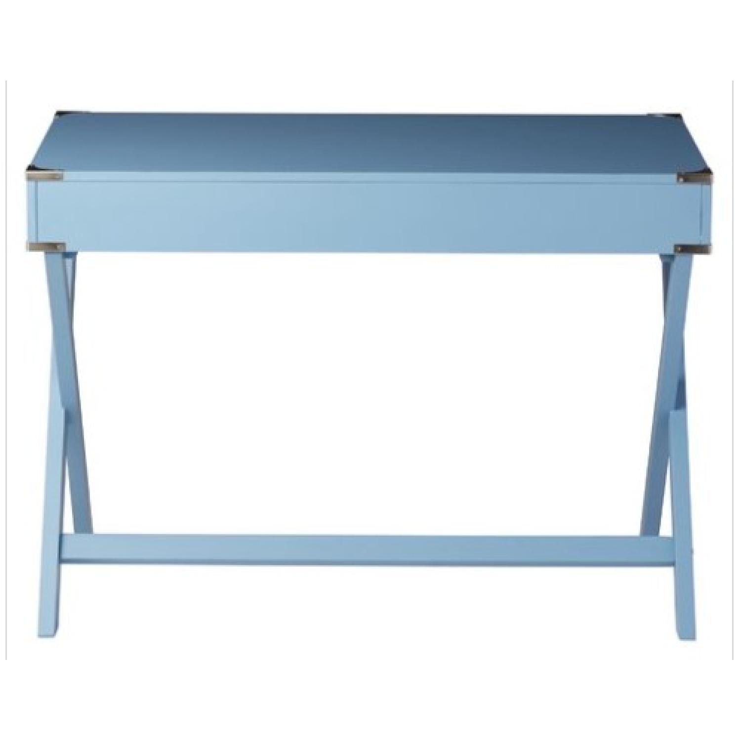 AllModern Light Blue Desk - AptDeco