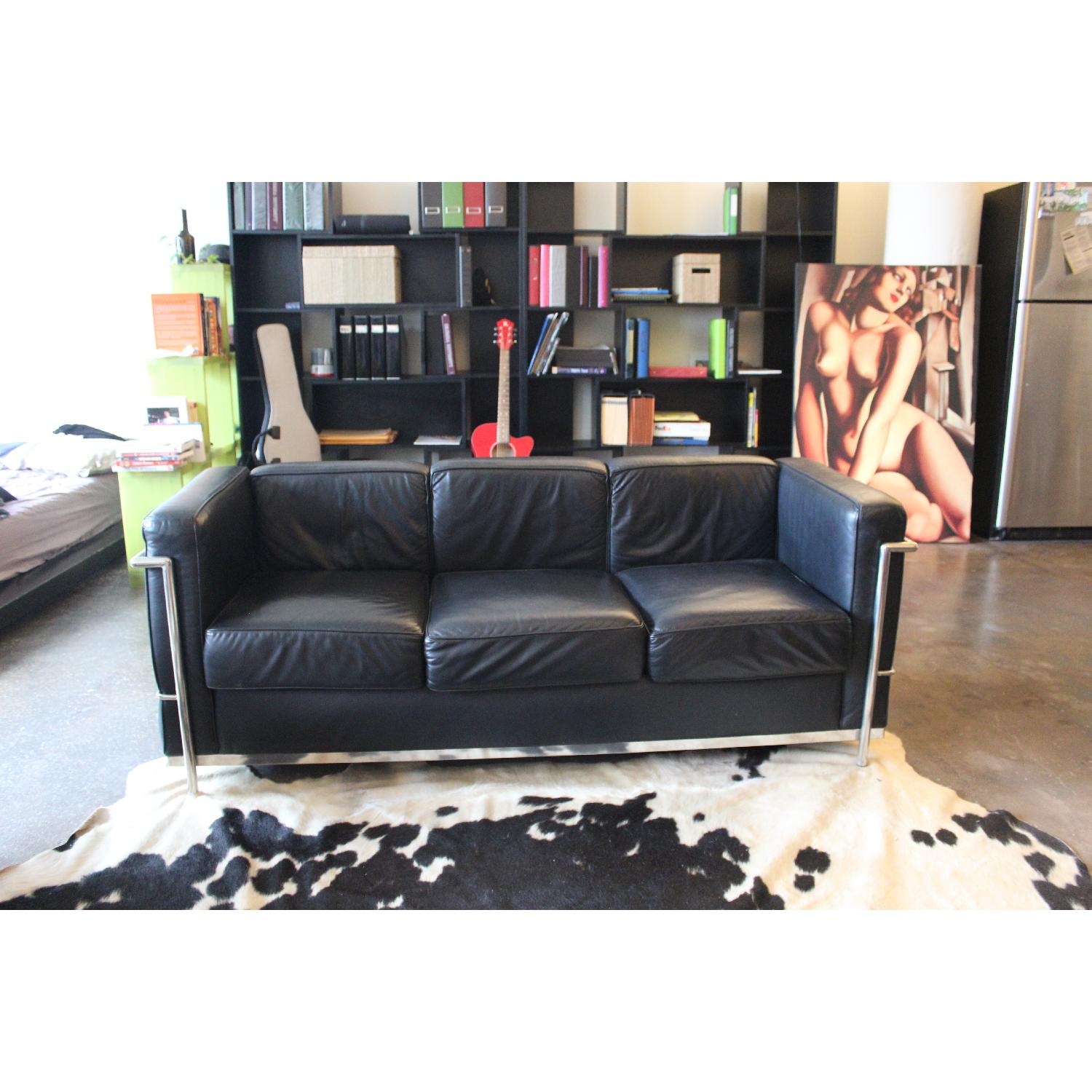 Le Corbusier LC3 Replica Sofa - AptDeco