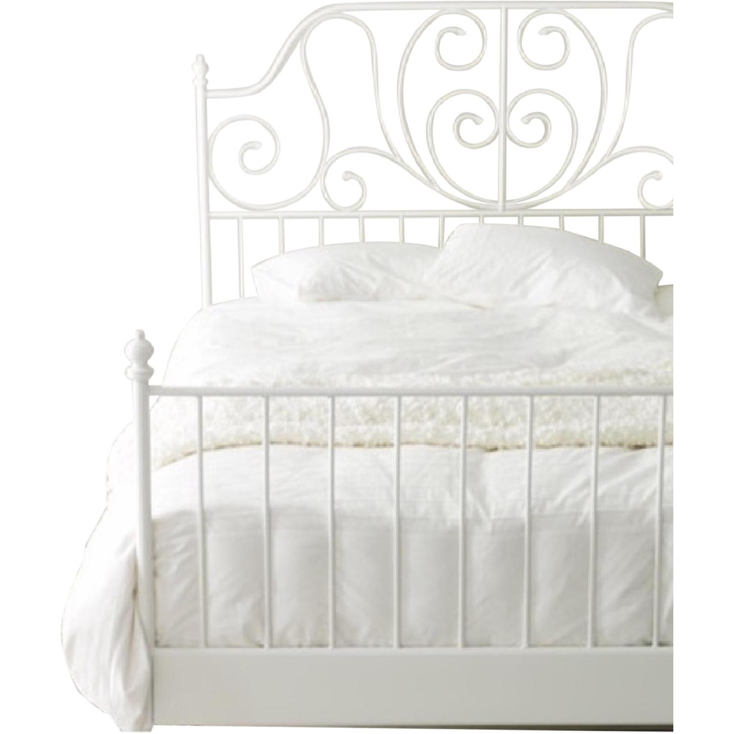 Ikea Leirvik Queen Bed Frame - AptDeco