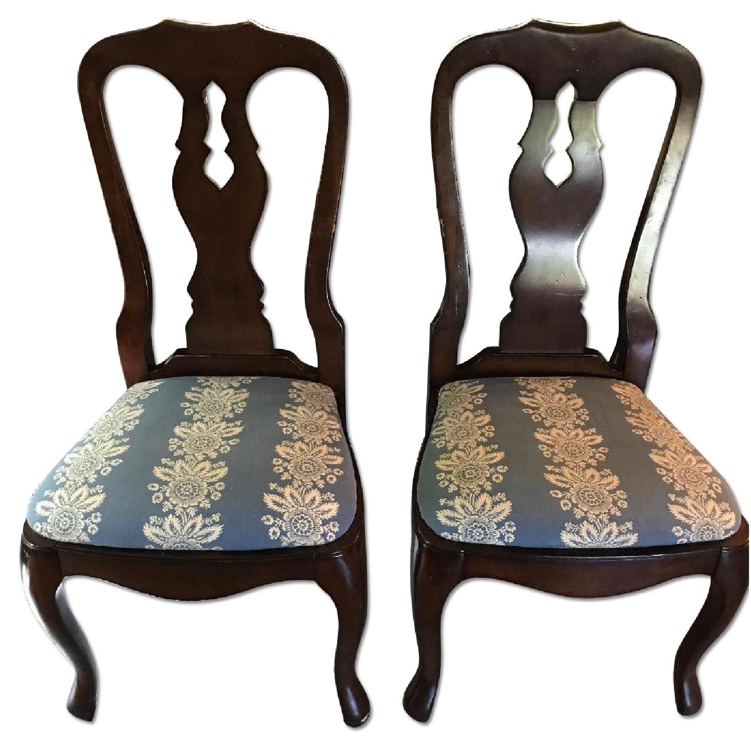 Pottery Barn Queen Anne Dining Chairs - AptDeco