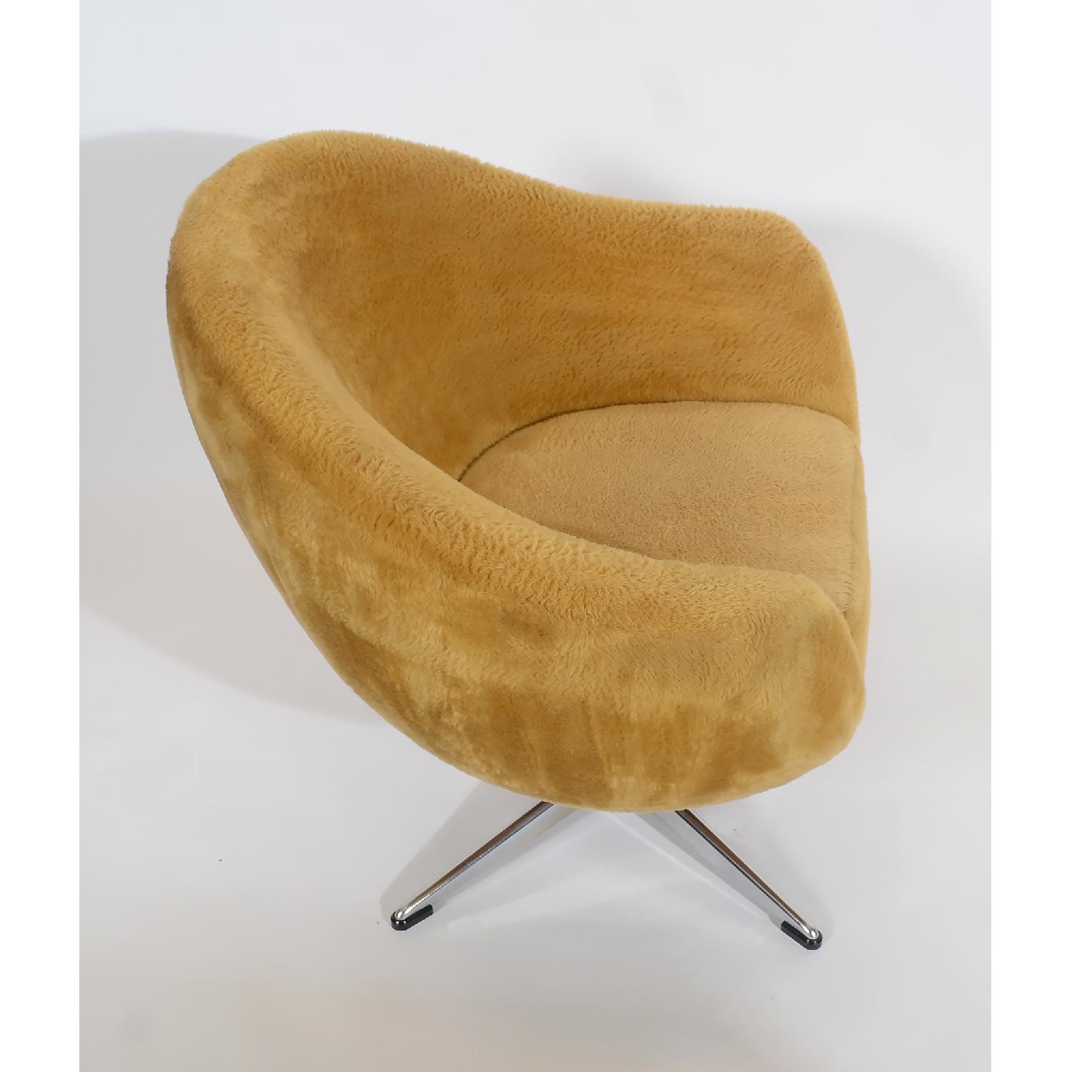 Sweden Danish Modern Overman AB Pod Chair - AptDeco