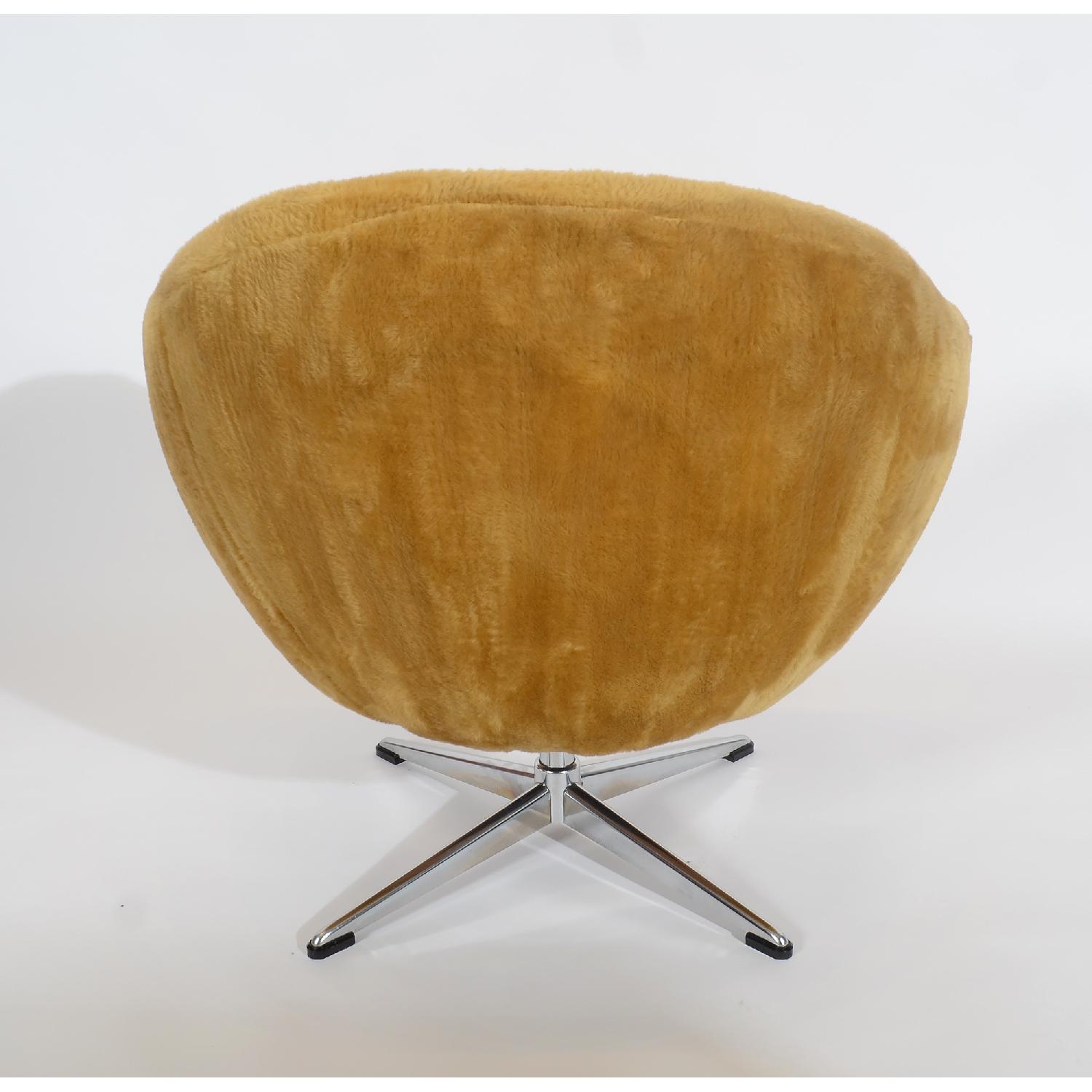 Sweden Danish Modern Overman AB Pod Chair - AptDeco