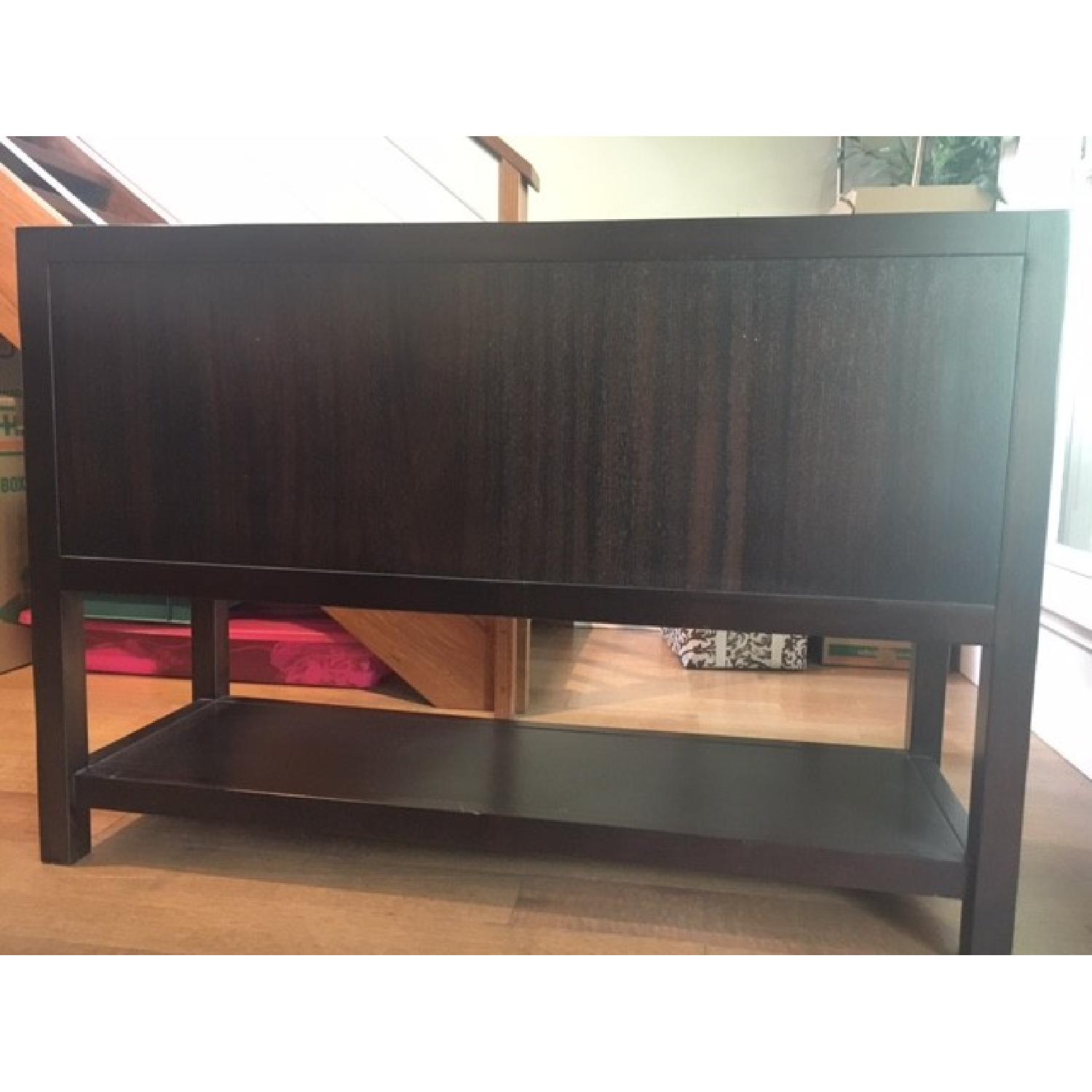 Pottery Barn Apothecary Console Table - AptDeco