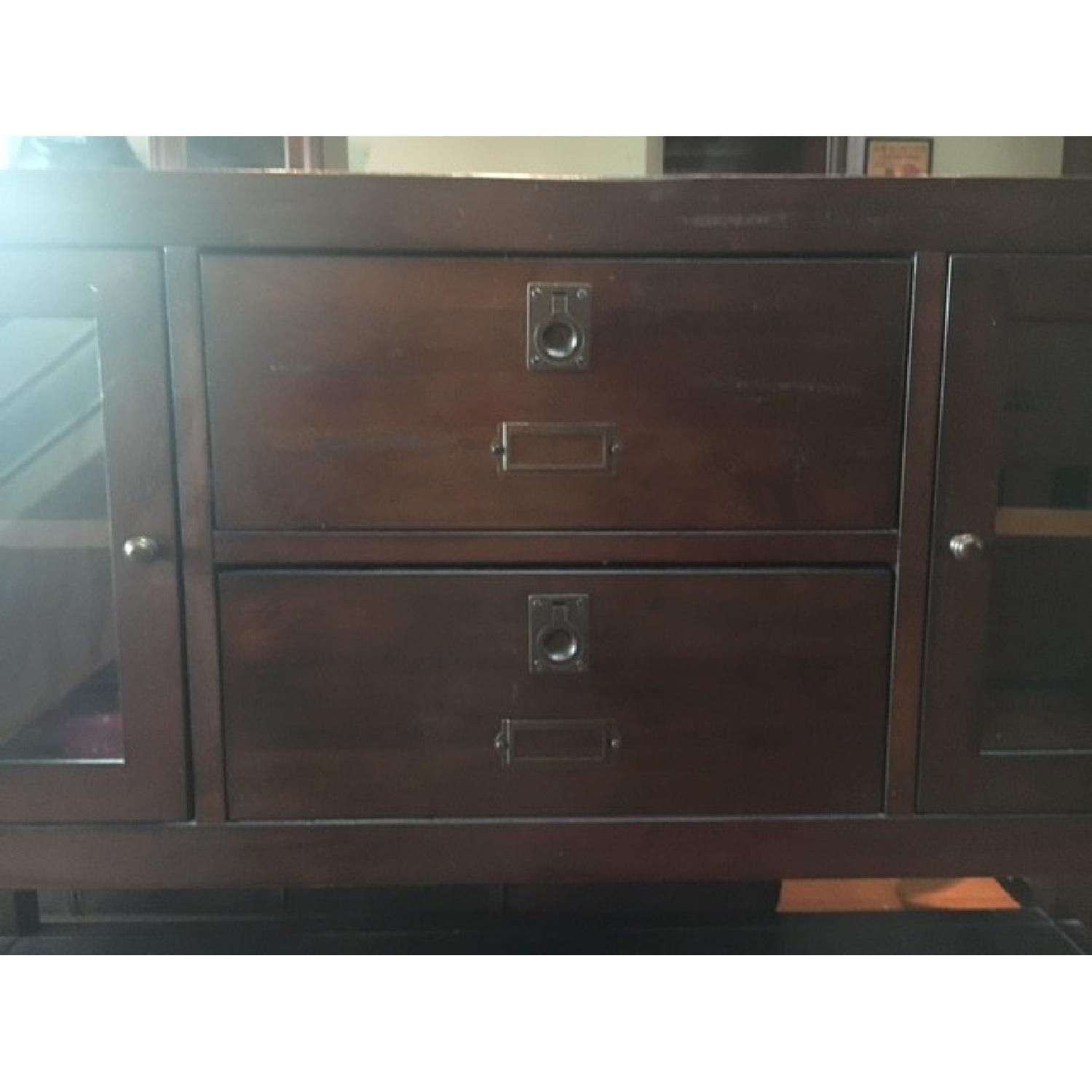 Pottery Barn Apothecary Console Table - AptDeco