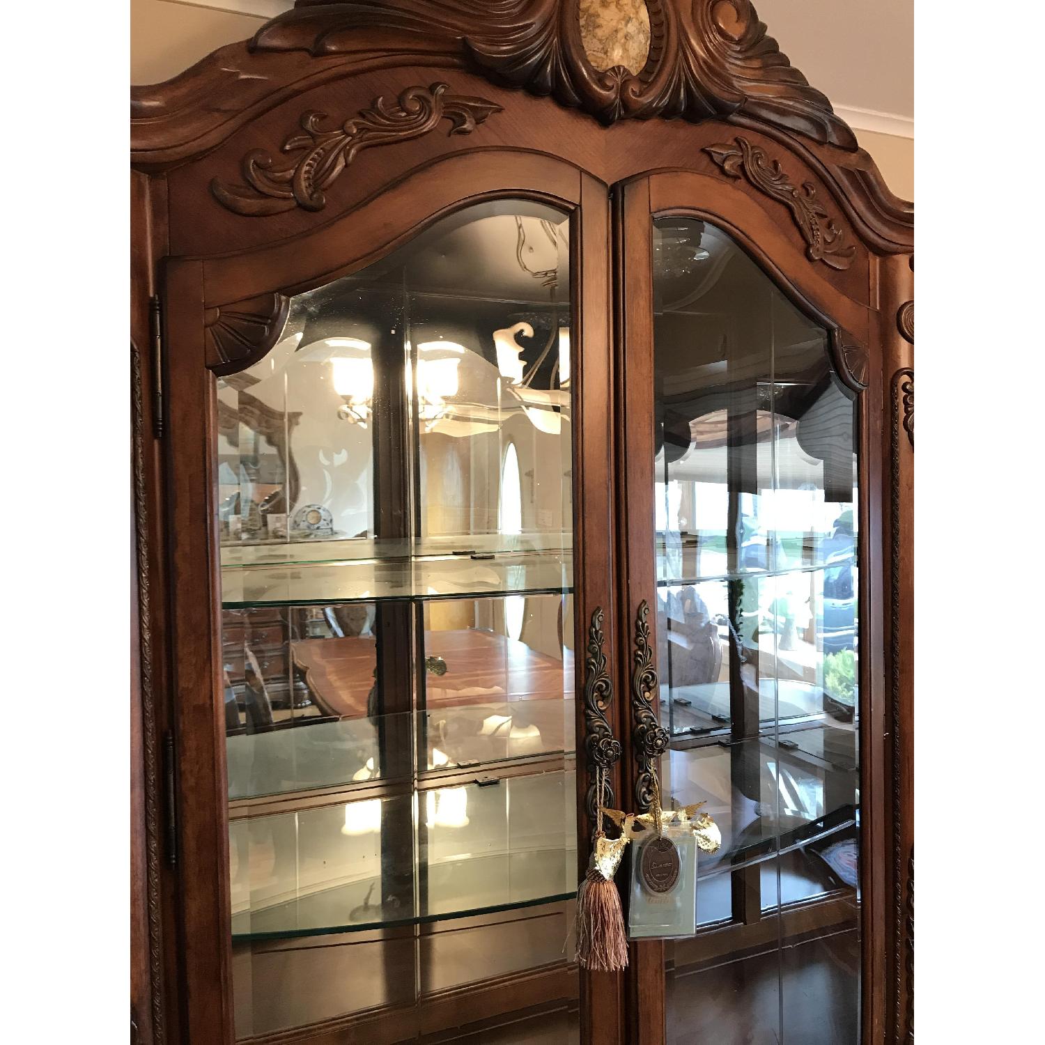 Michael Amini Furniture Designs China Cabinet - AptDeco