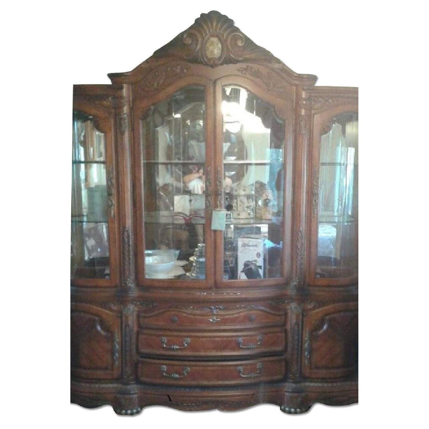 Michael Amini Furniture Designs China Cabinet - AptDeco