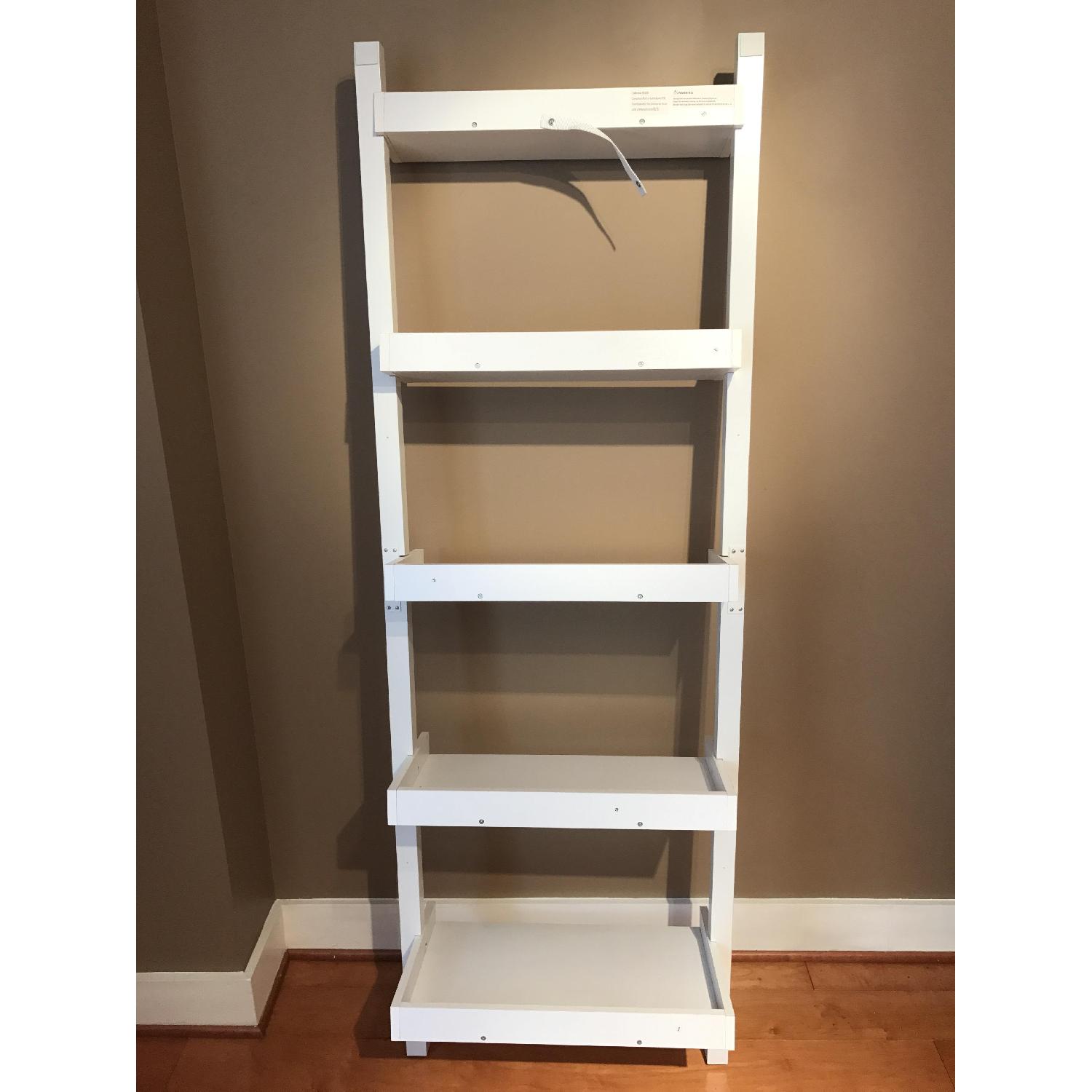 Container Store Leaning Bookshelf - AptDeco