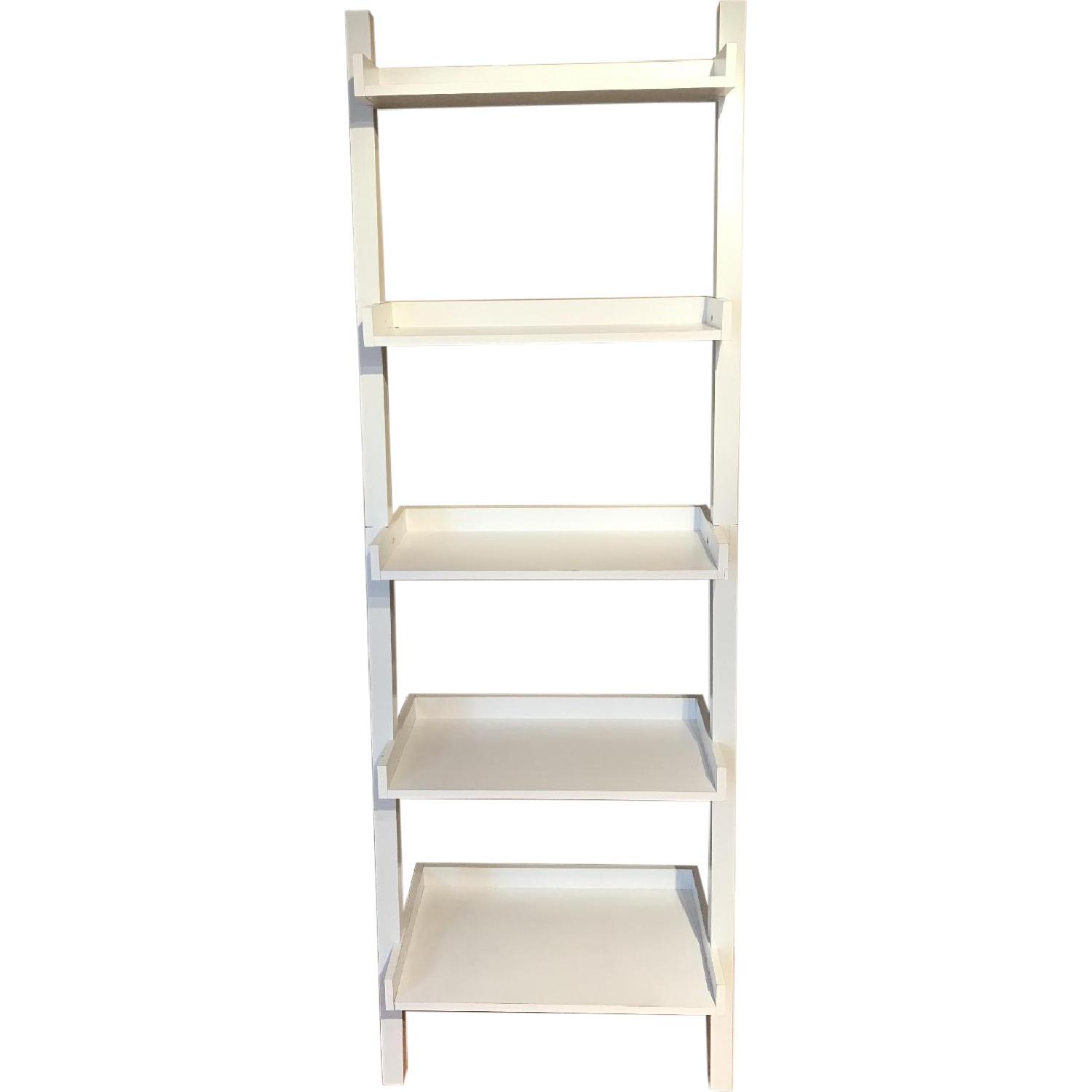 Container Store Leaning Bookshelf - AptDeco